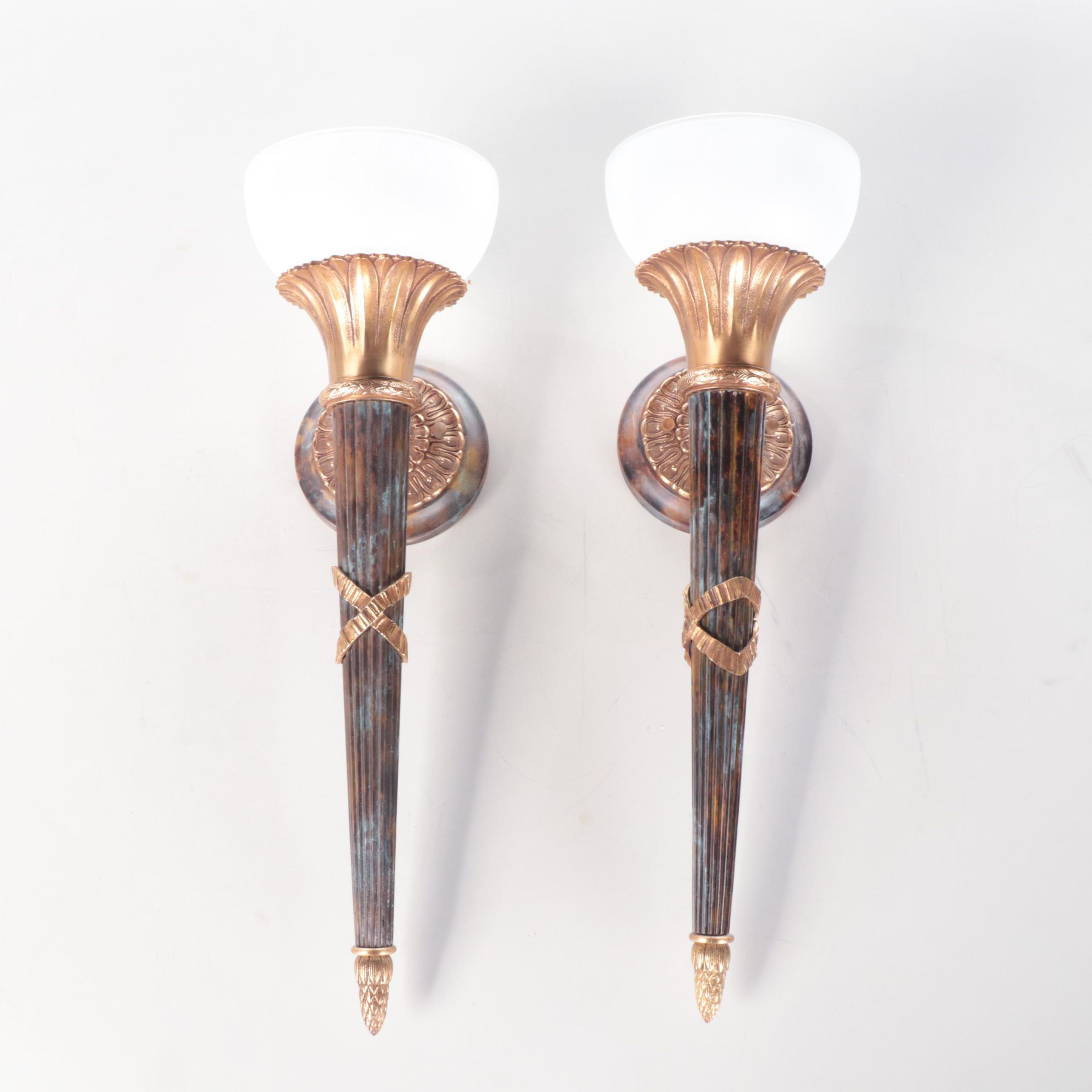 Neoclassical Style Wall Sconce Pair | Everything But The House