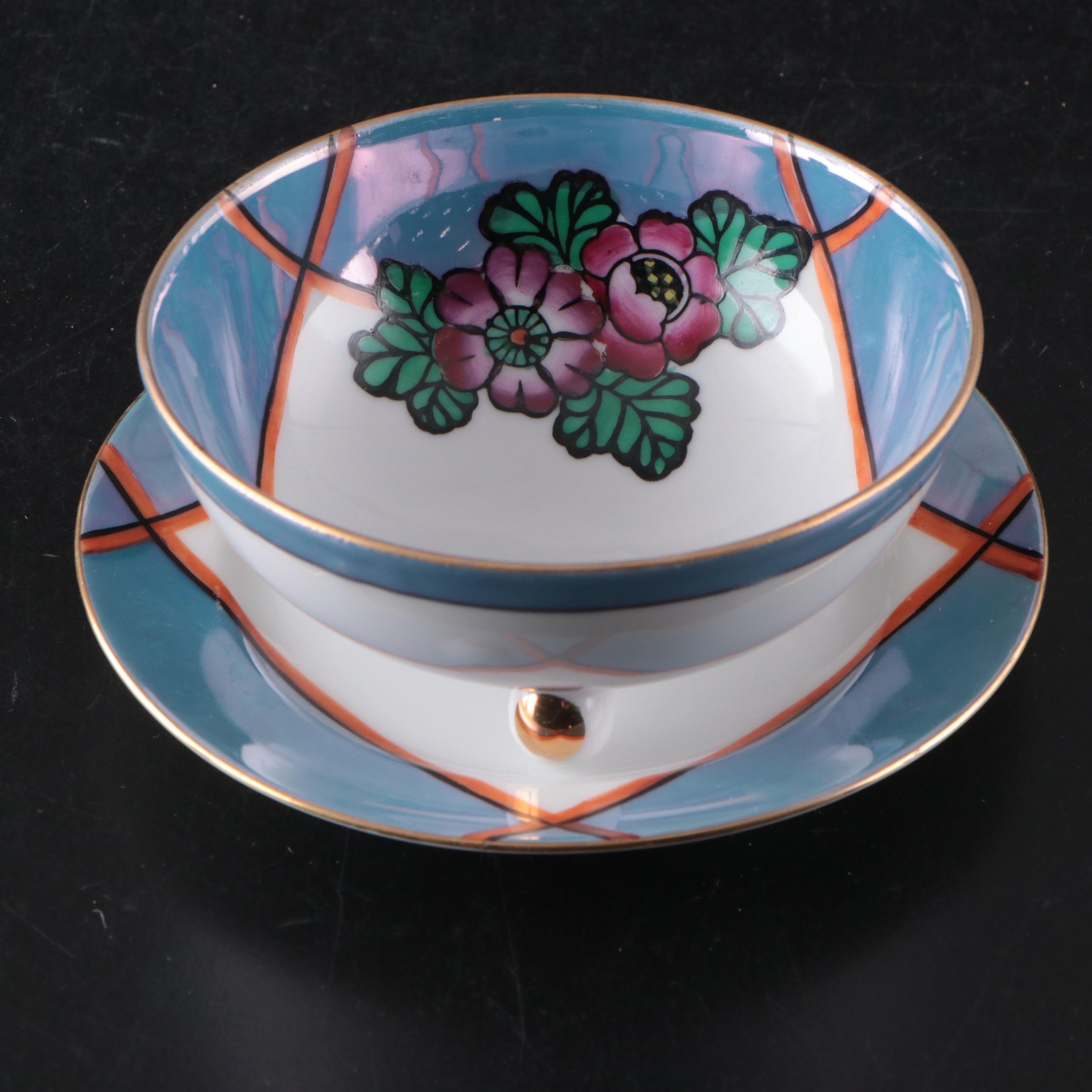 Royal Albert "White Dogwood" with Other Teacups and Condiment Bowl ...