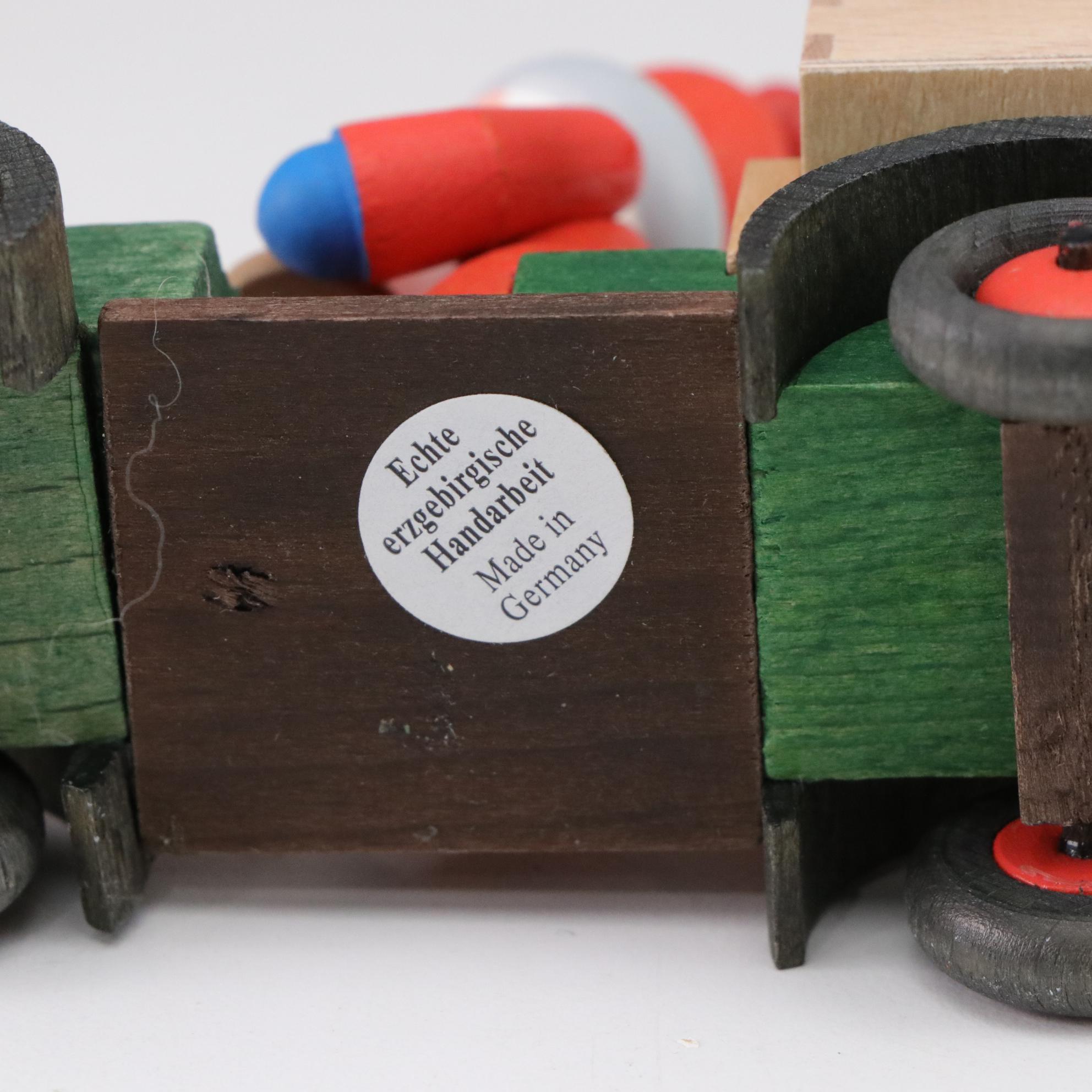 German Incense Smoker and Wooden Santa Figurines | EBTH