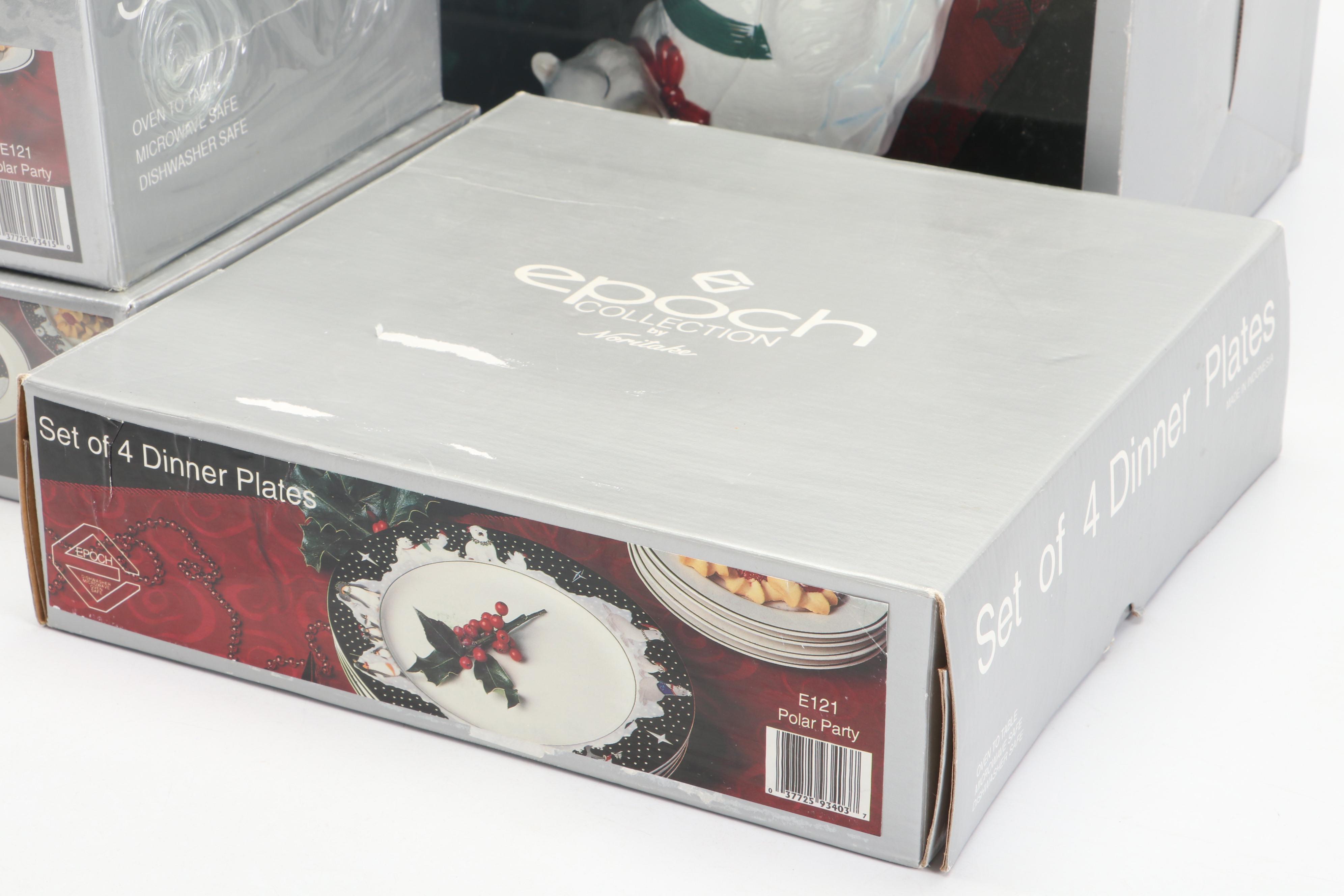 Noritake Epoch Collection "Polar Party" Dinnerware and Serving Pieces ...