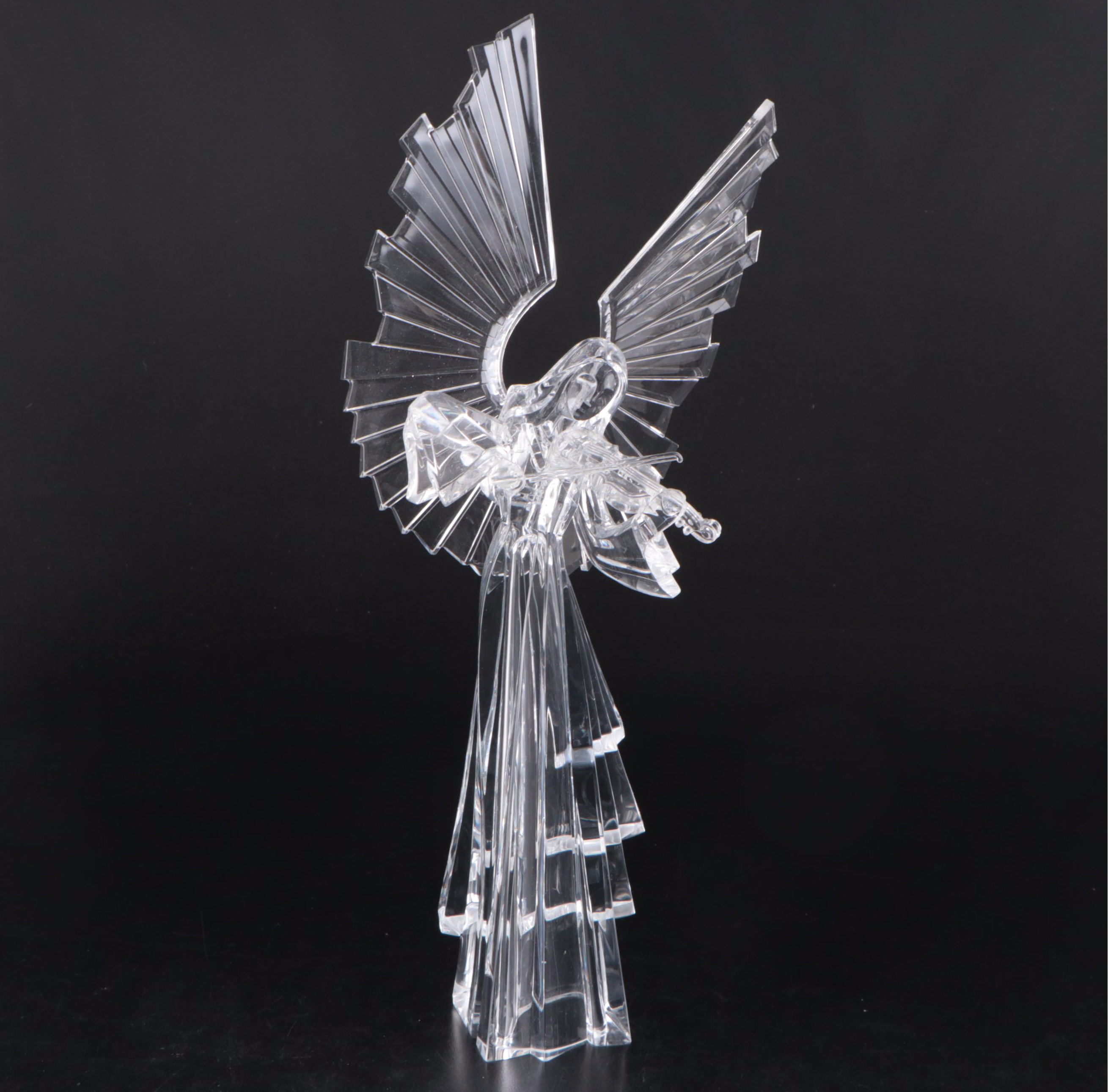 Clear Acrylic Angel Figurines | Everything But The House