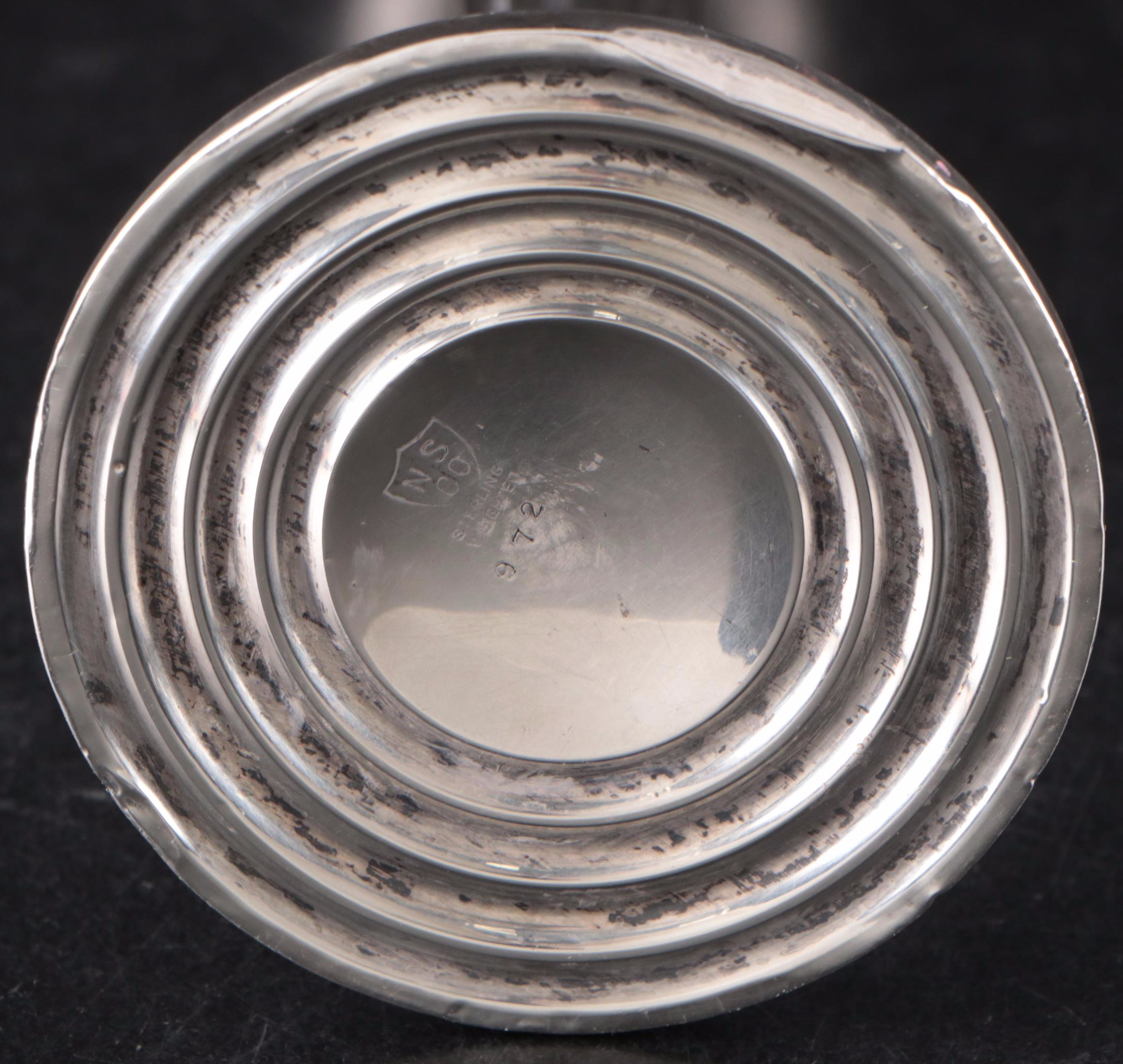 National Silver Co. Weighted Sterling Candlestick and More Table Décor ...