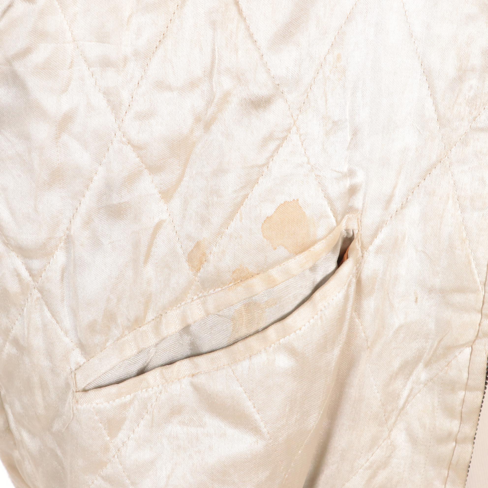 Sukajan Embroidered Eagle, Tiger, and Dragon Japanese Bomber Jacket | EBTH