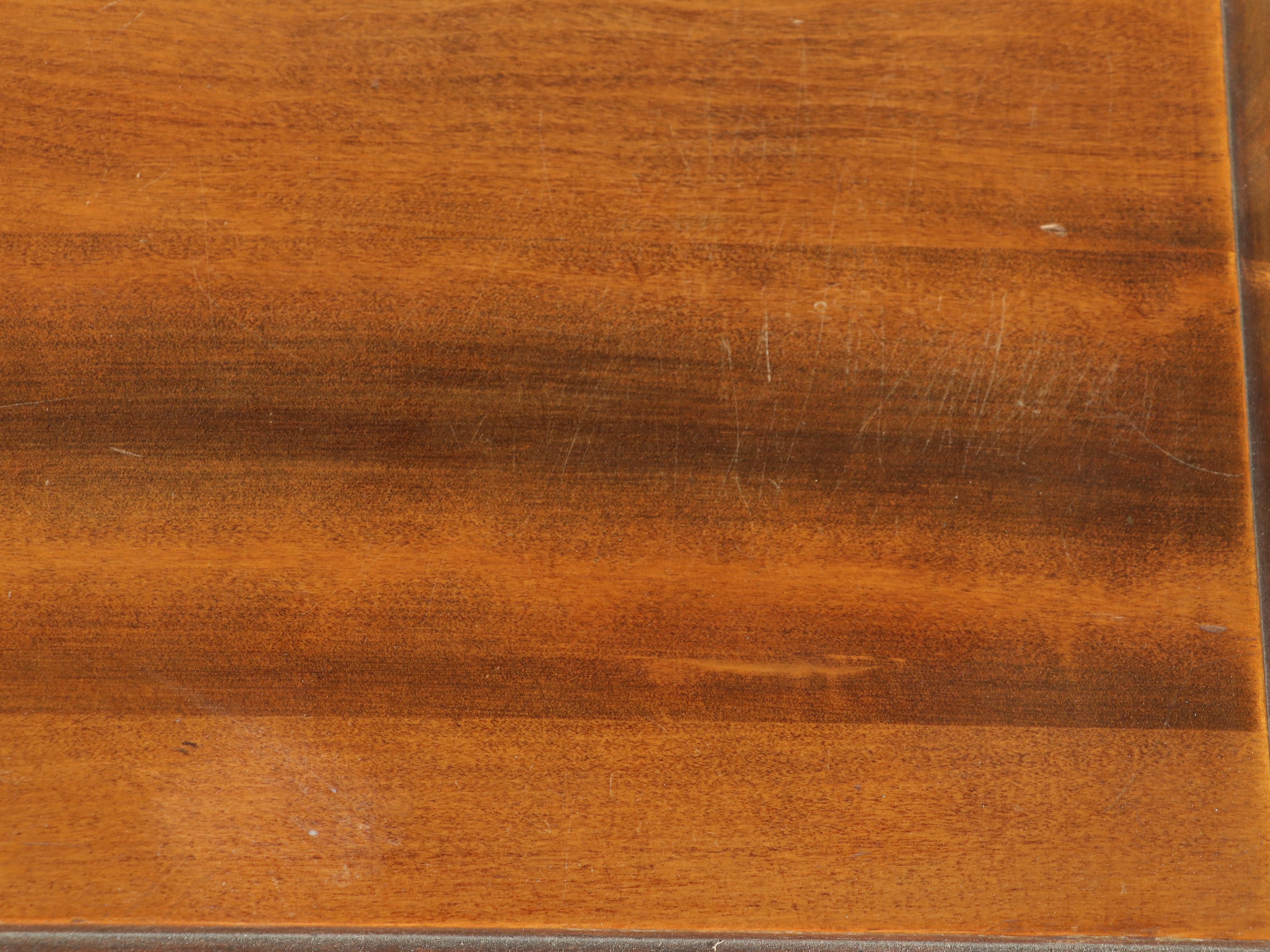 William and Mary Style Gumwood Gateleg Table, Early to Mid 20th Century ...
