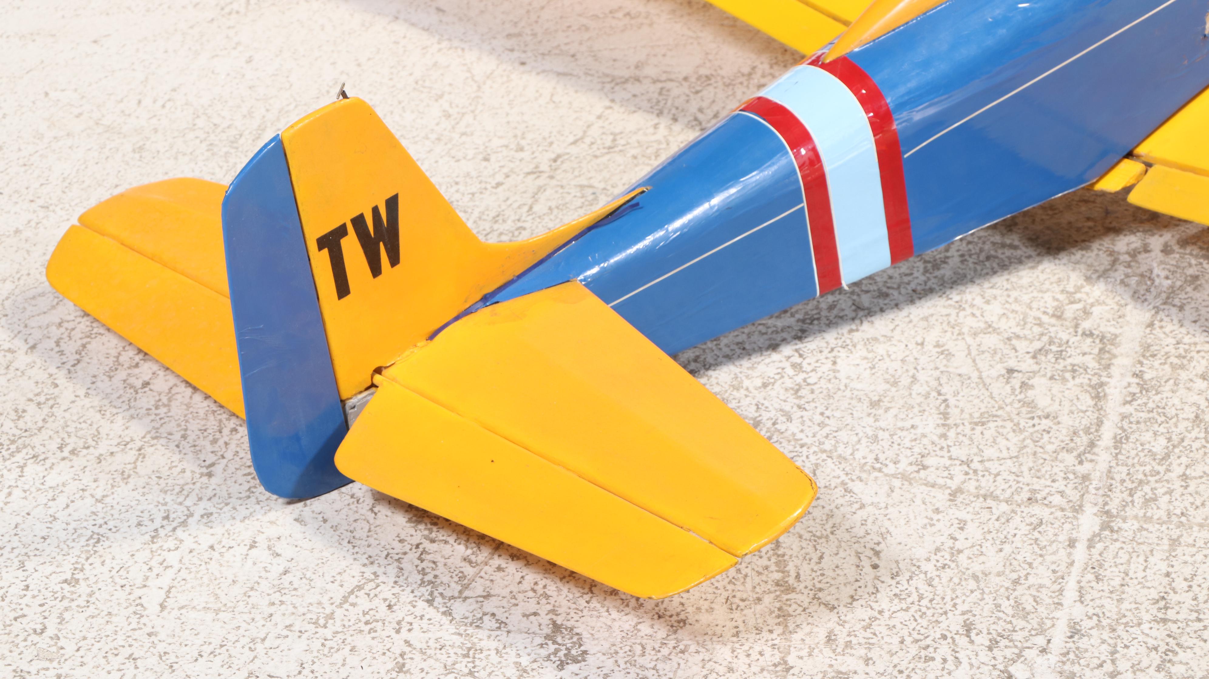 Balsa Wood Remote Control Model Airplane Body | EBTH