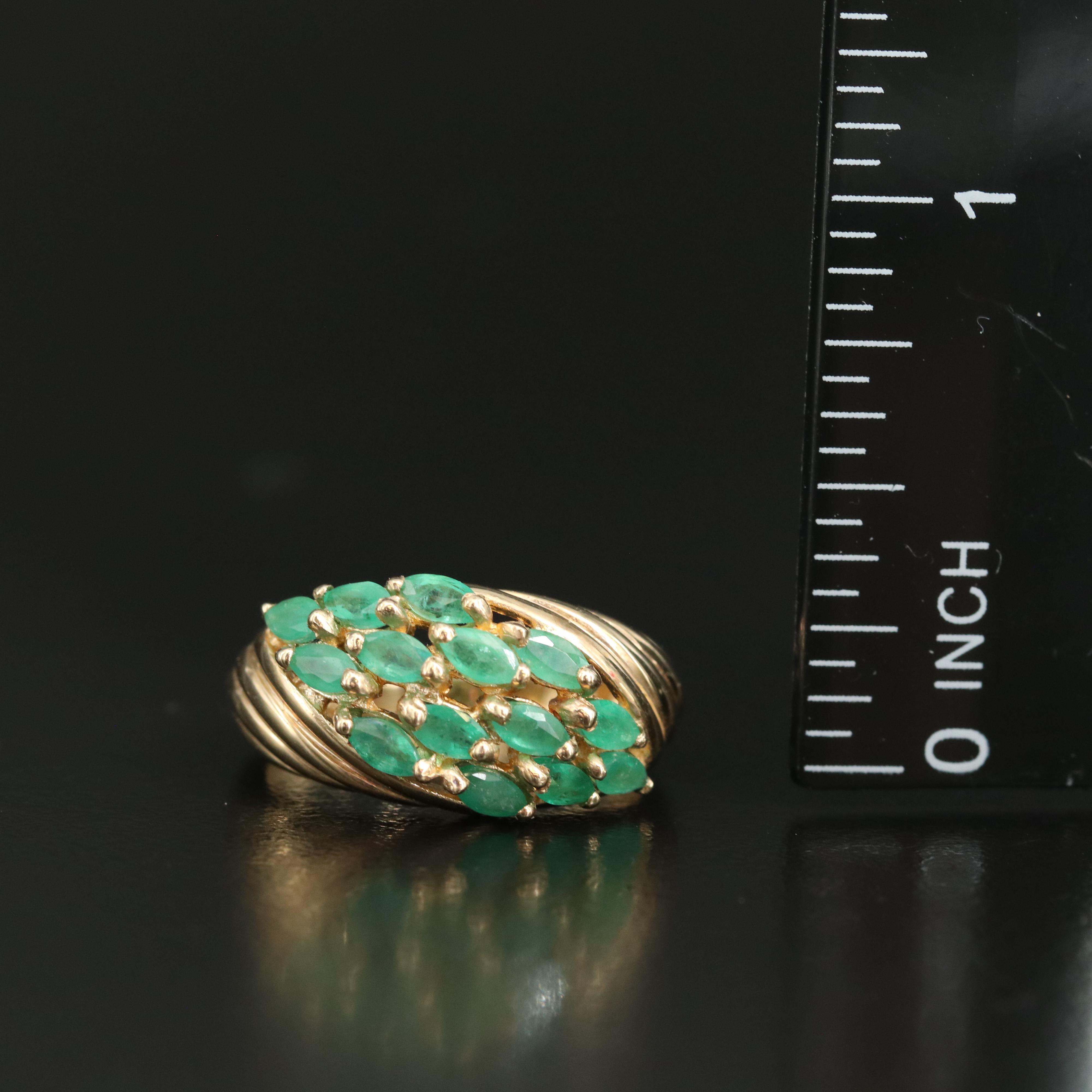 10K Emerald Ring | EBTH