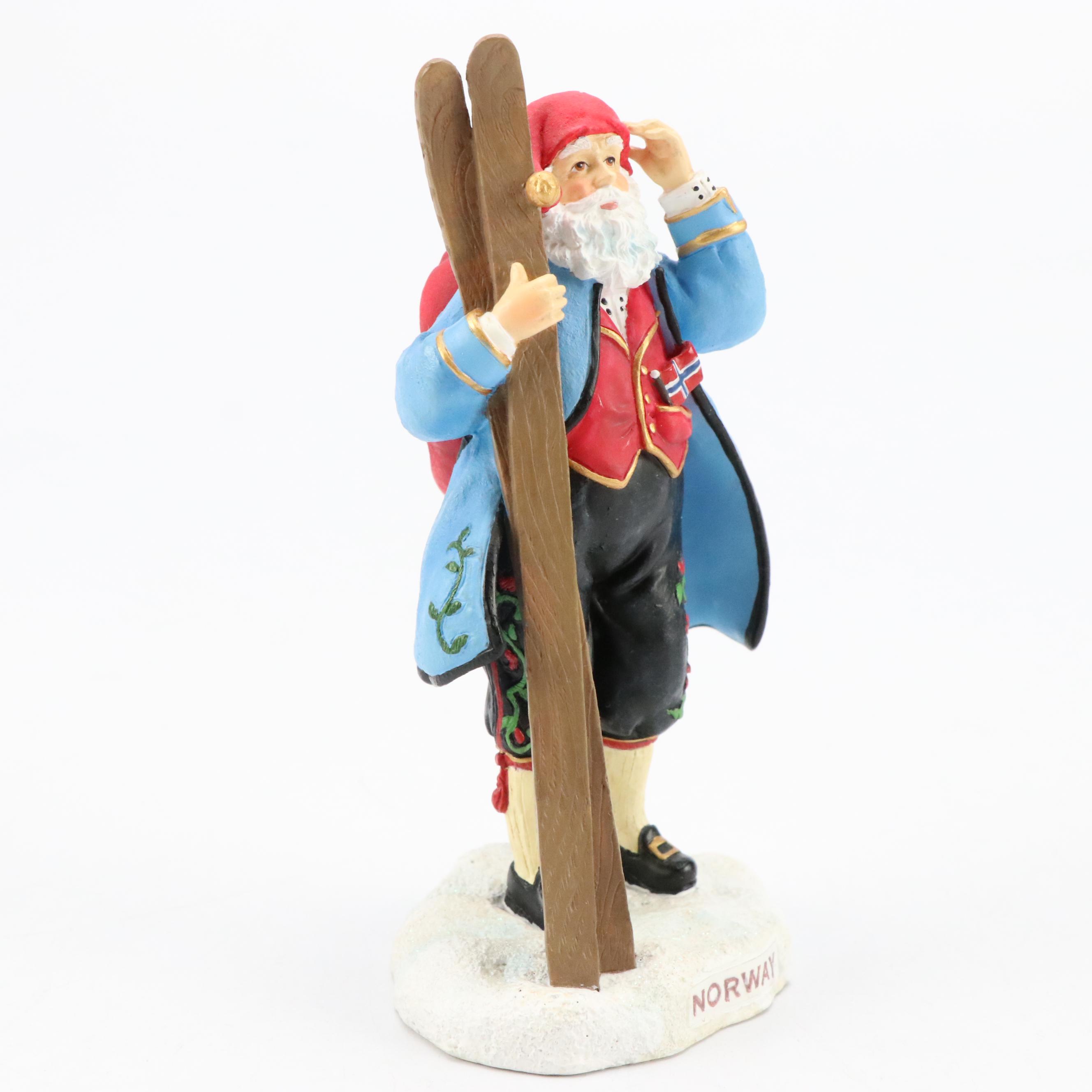 Julenissen of Norway and Norway Santa Figurines by Pipka Santas | EBTH