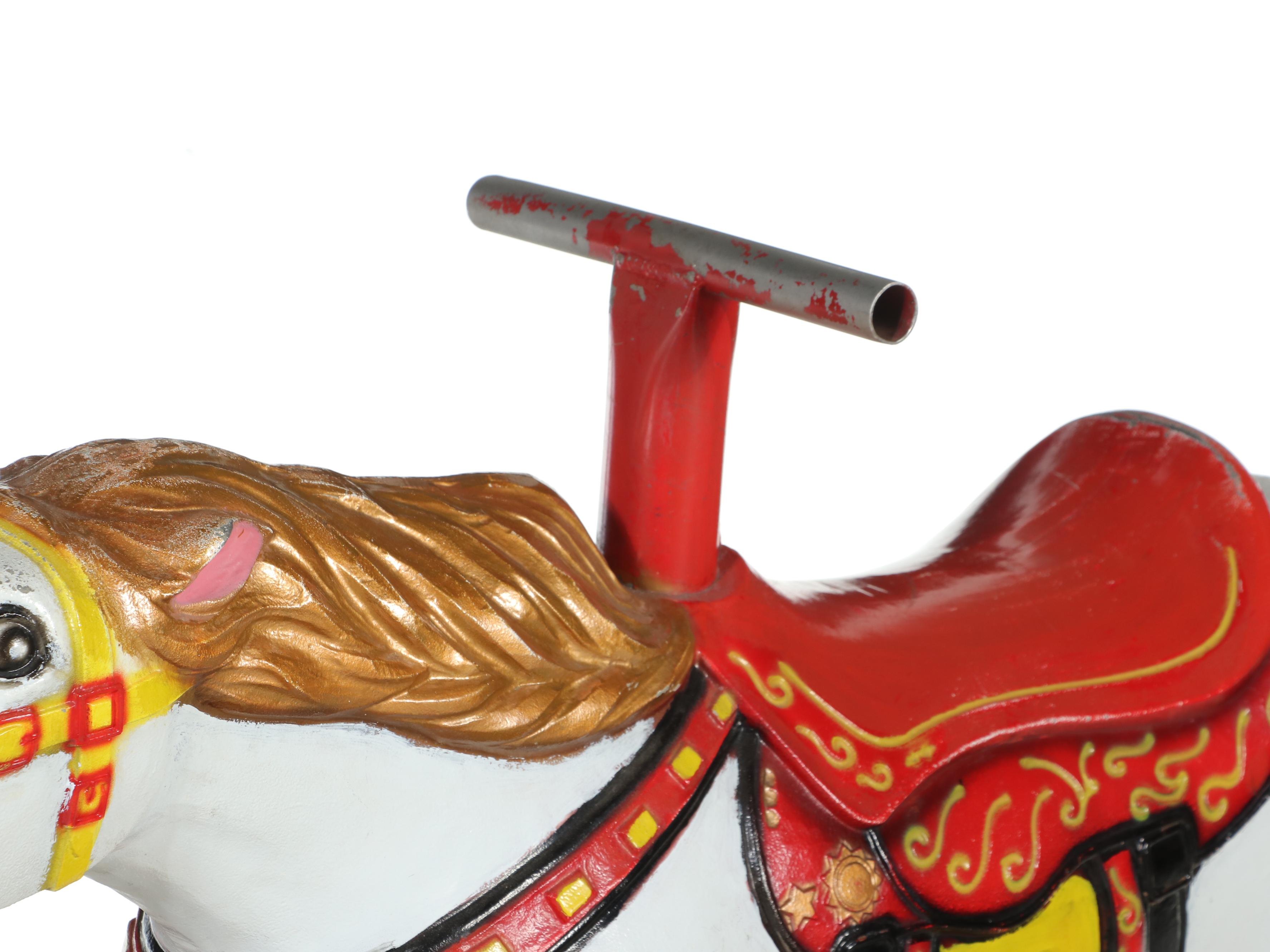 Star Coin-Operated Mechanical Horse Ride, Mid to Late 20th Century | EBTH