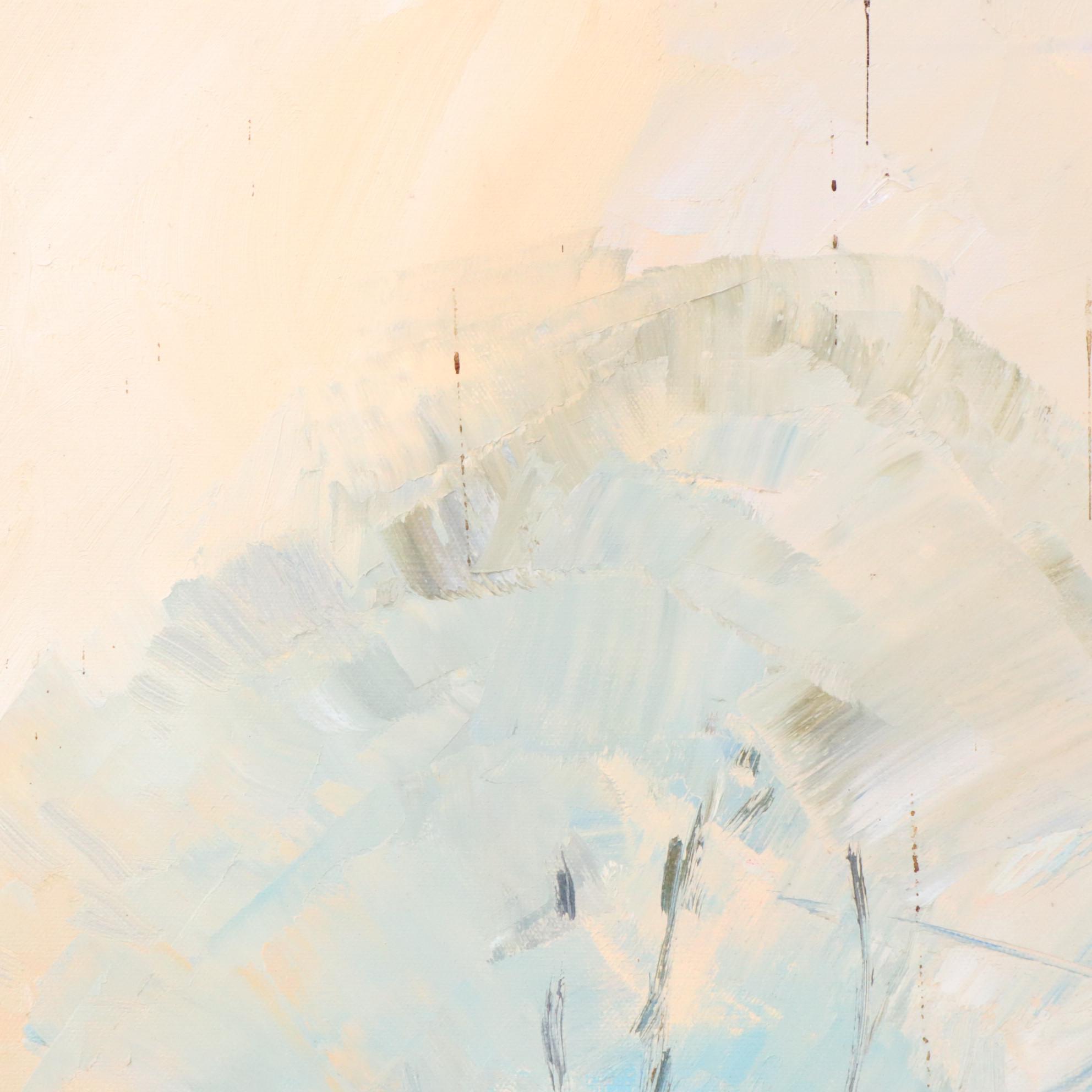 Neil Davison Impressionistic Pastel Landscape Oil Painting, 20th ...