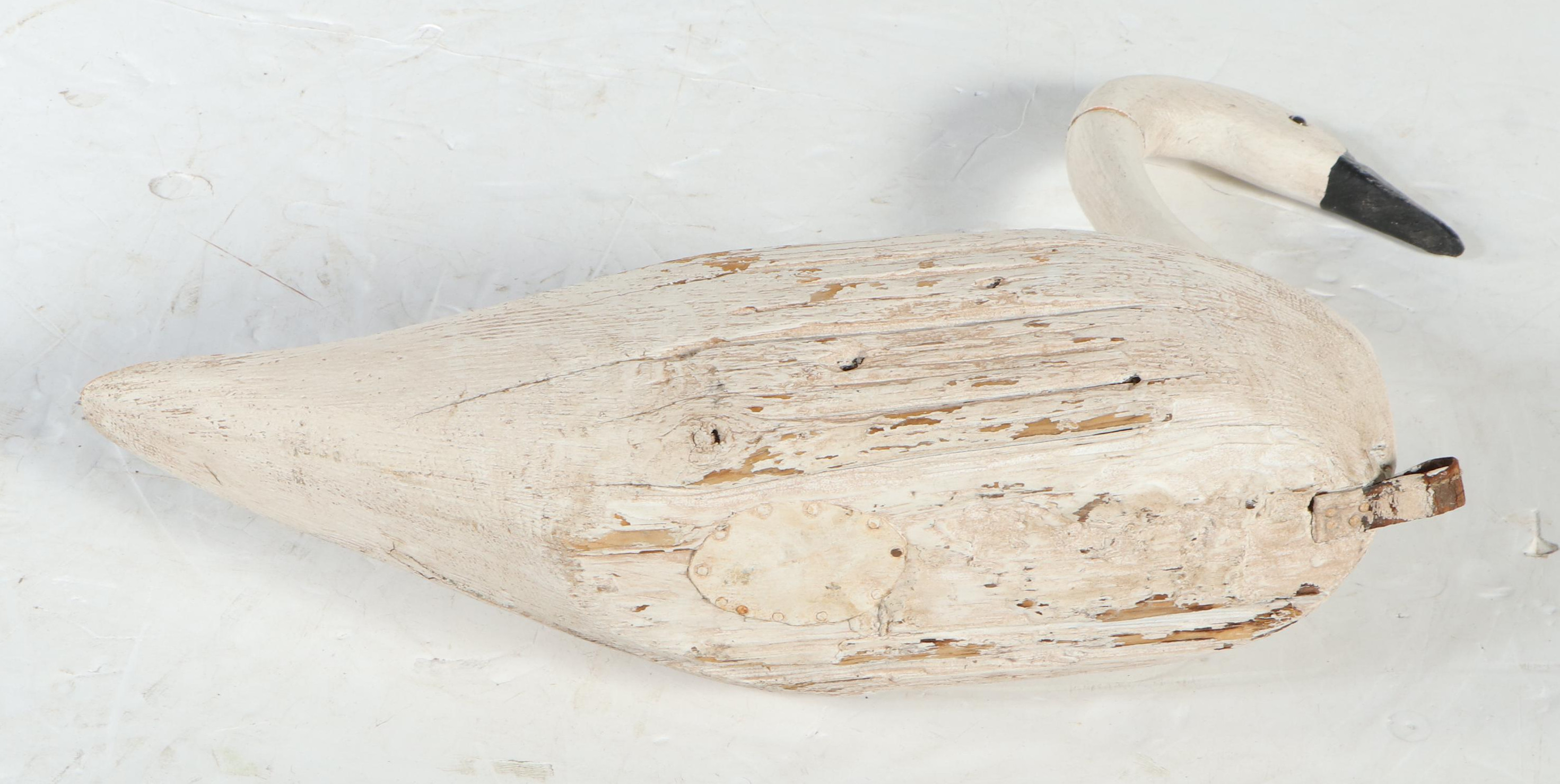 Carved Wood Goose Decoy | EBTH