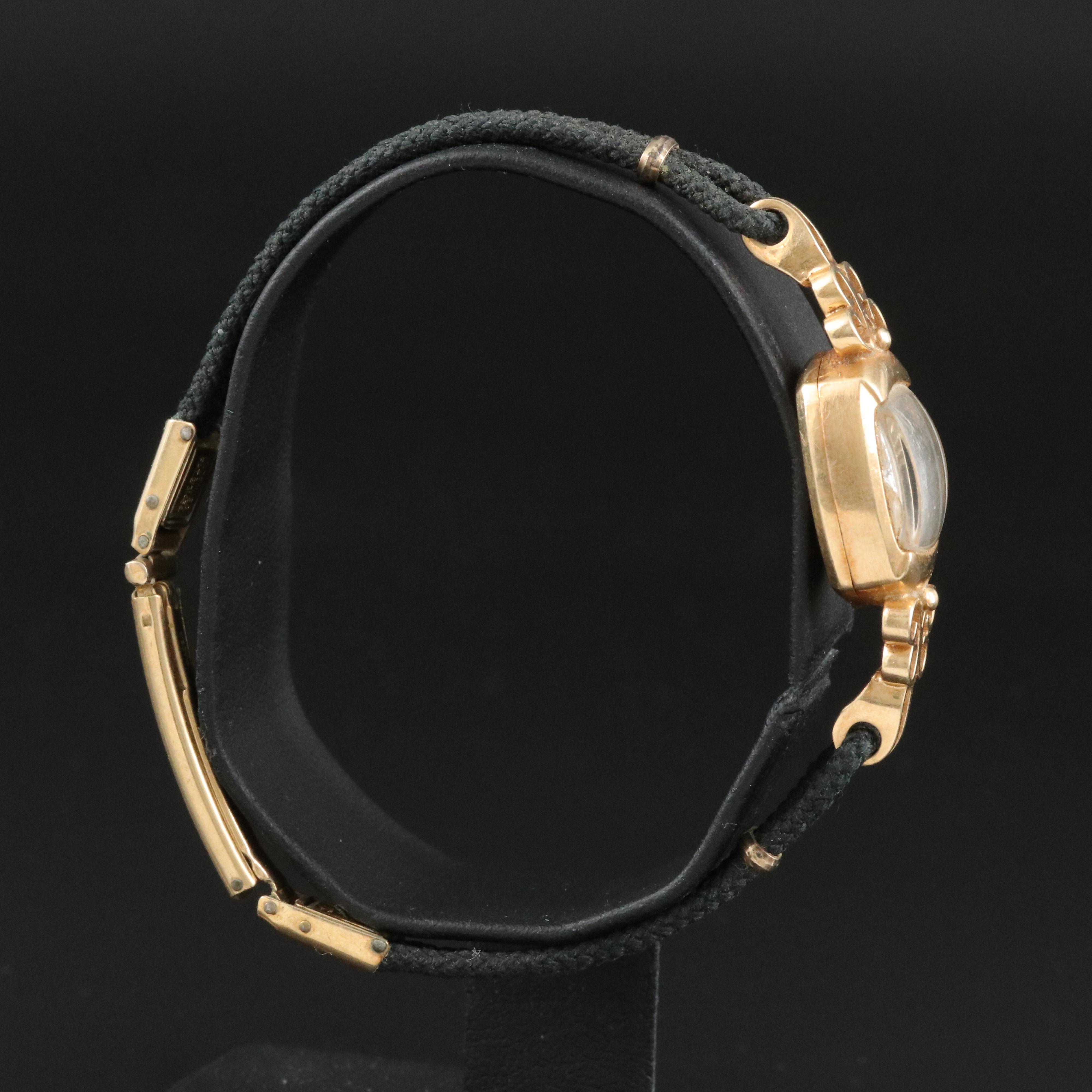 Vintage 14K Gruen Precision Stem Wind Watch | EBTH