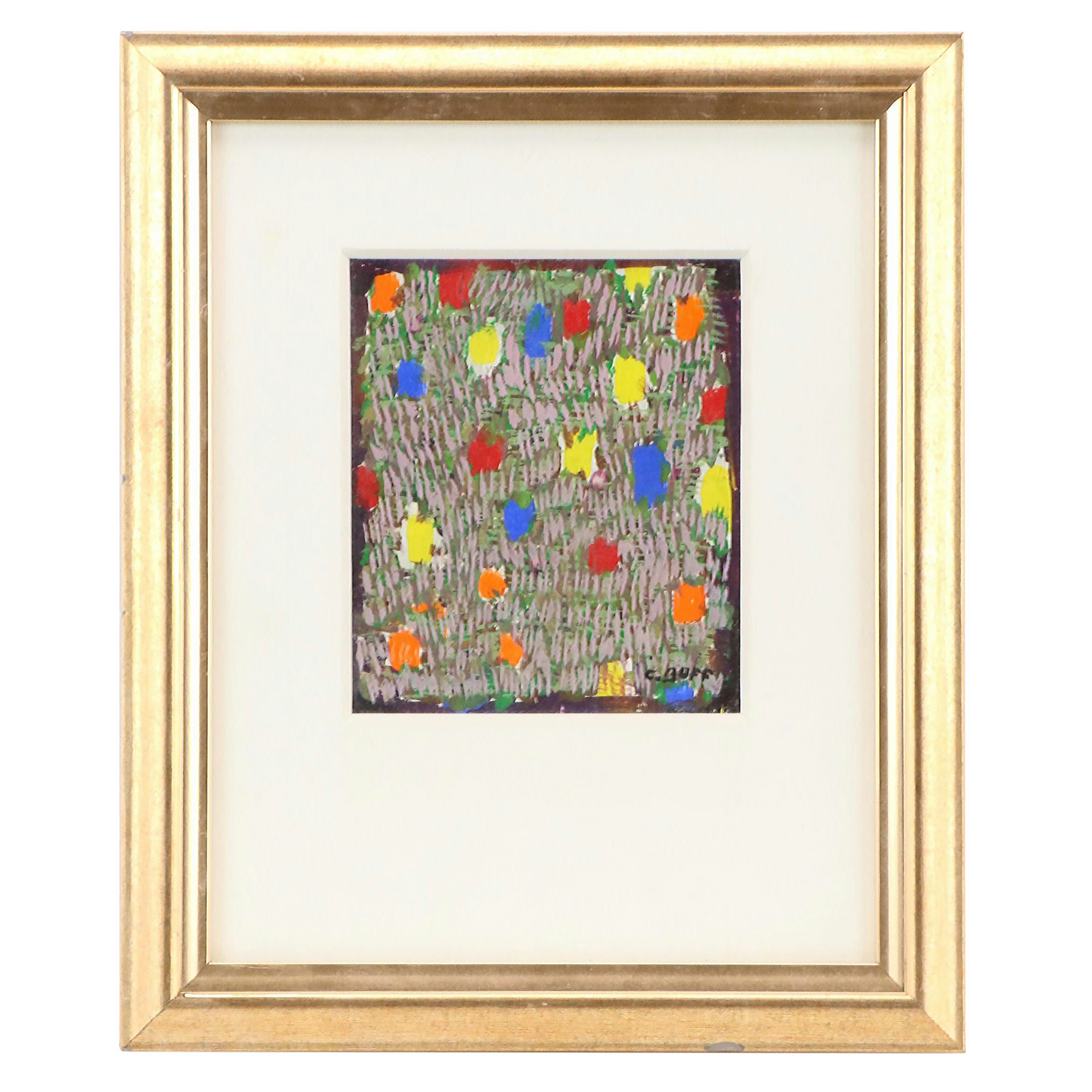 Conrad Buff Abstract Oil Painting | EBTH