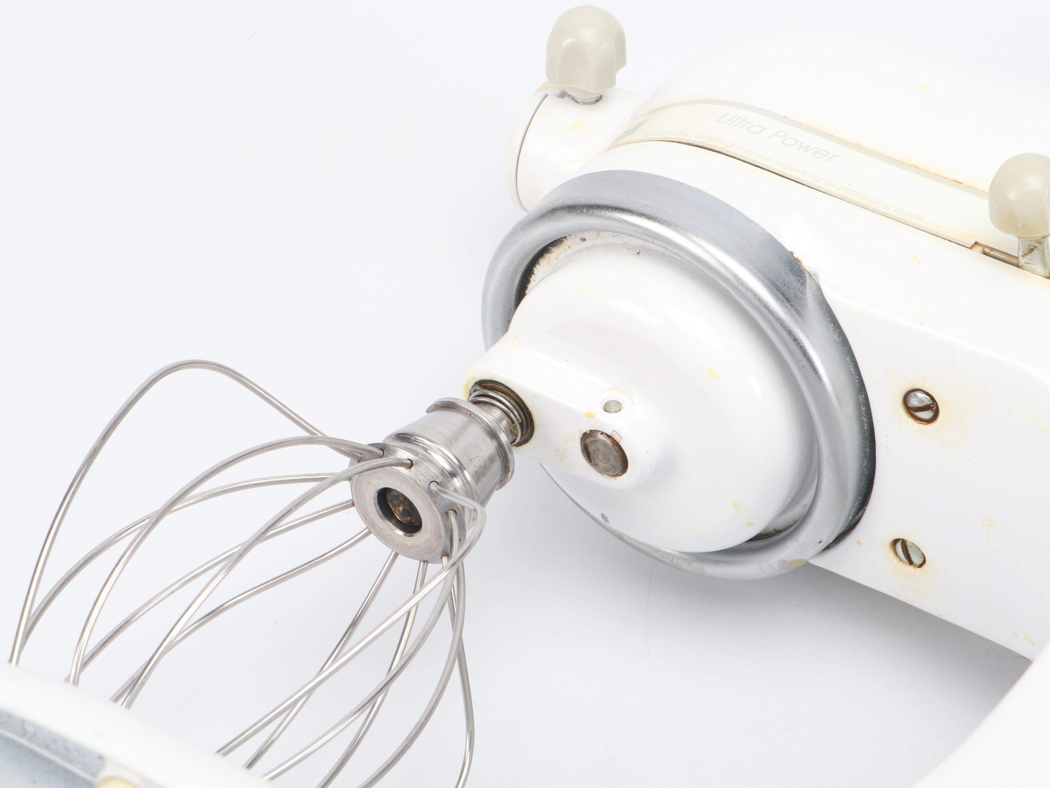 KitchenAid Model KSM90 White Enamel Stand Mixer | Everything But The House