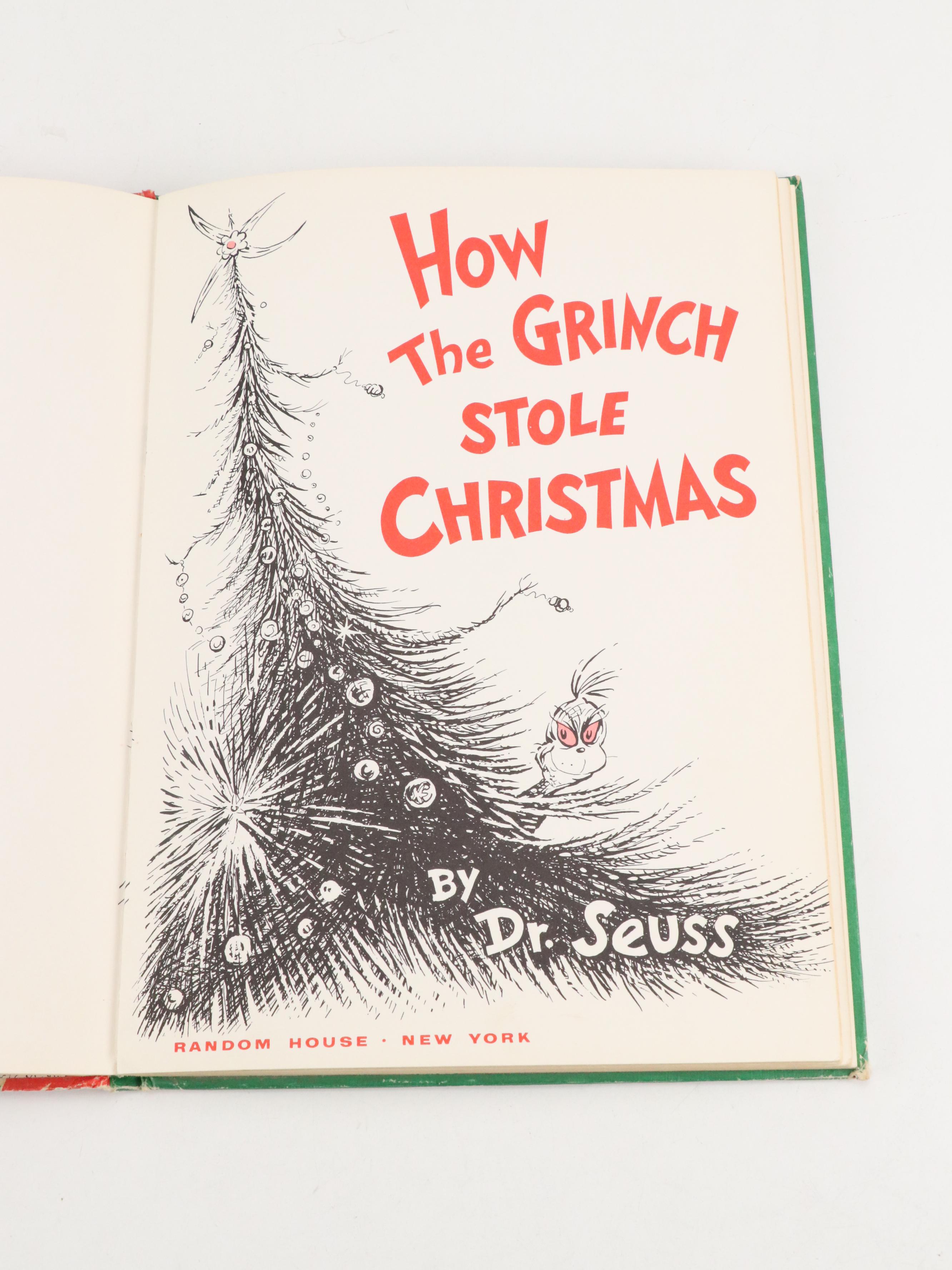 First Edition "How the Grinch Stole Christmas" by Dr. Seuss, 1957 | EBTH