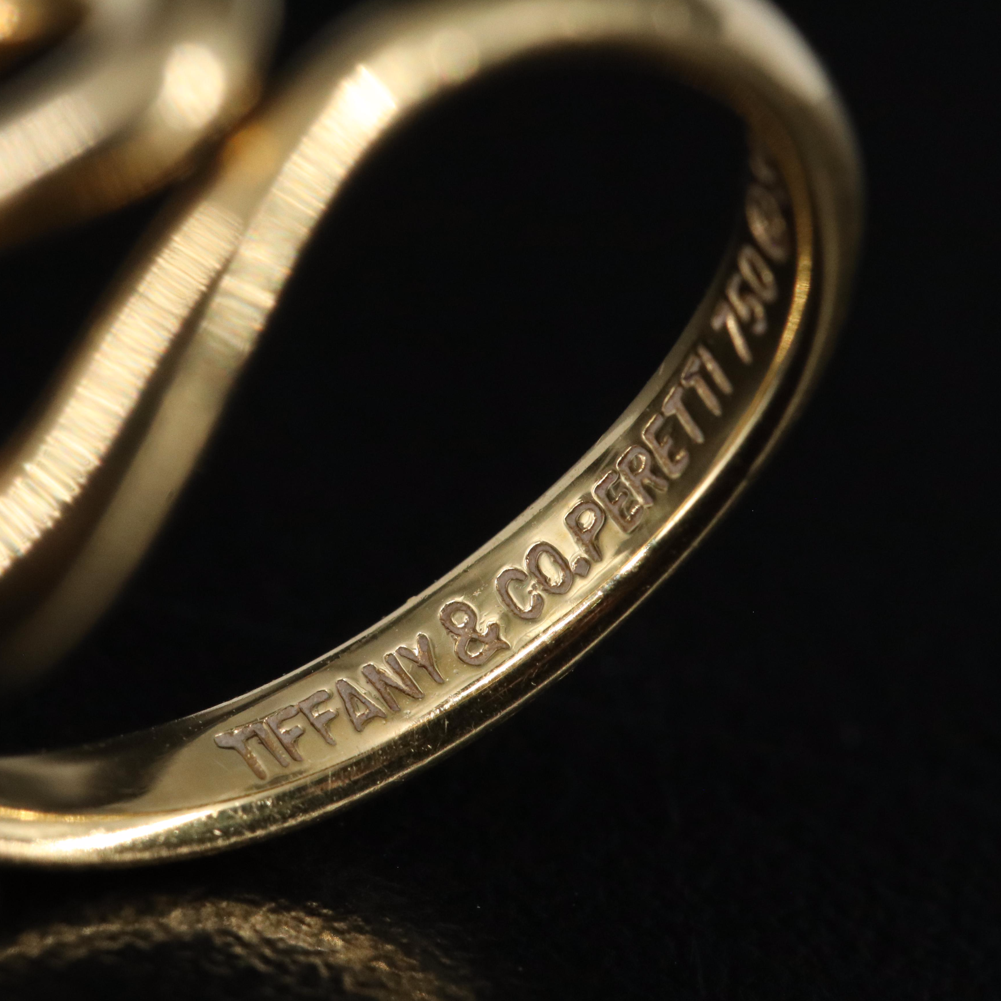 Elsa Peretti for Tiffany & Co. 18K Open Wave Ring | EBTH