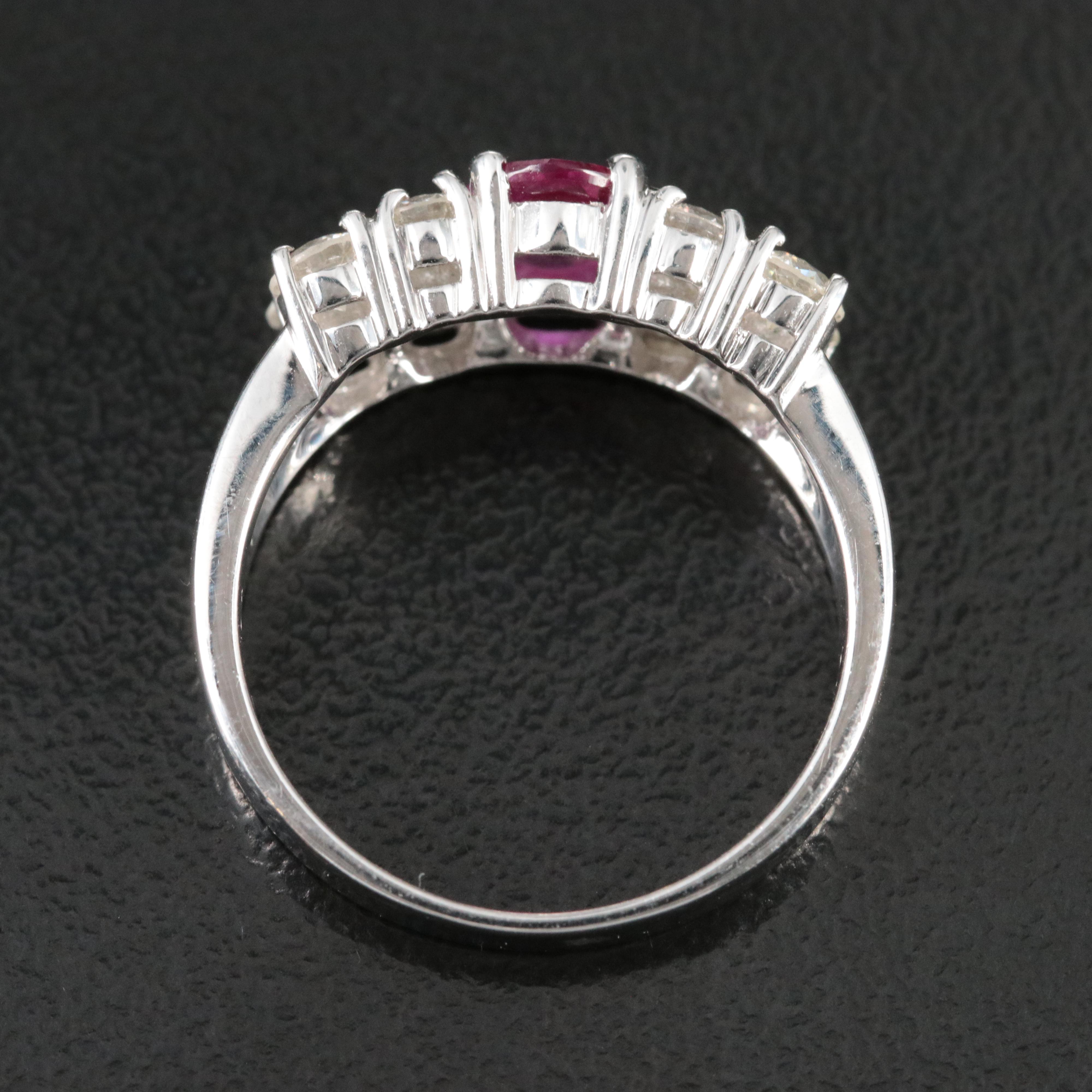 14K Ruby and Diamond Ring | EBTH