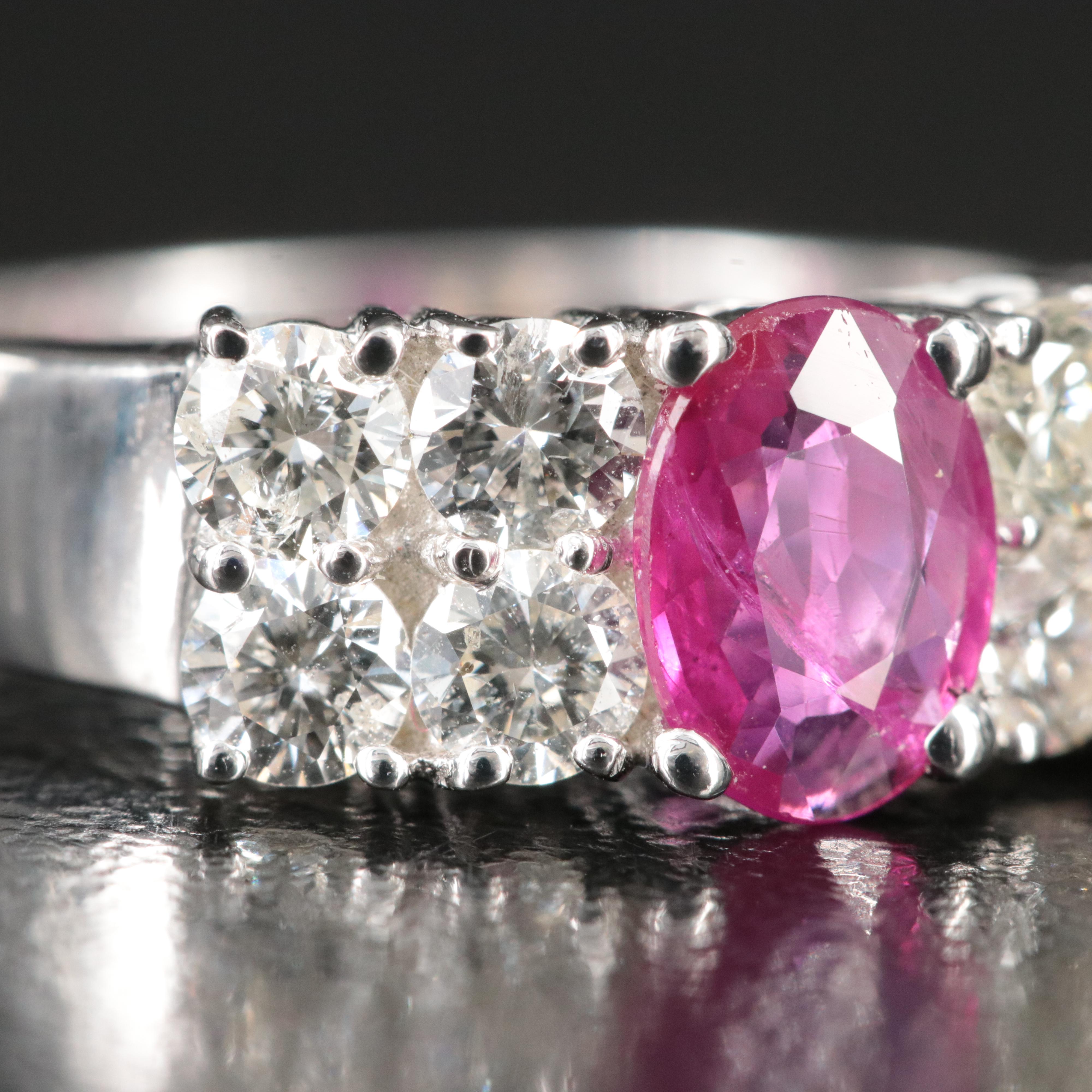 14K Ruby and Diamond Ring | EBTH