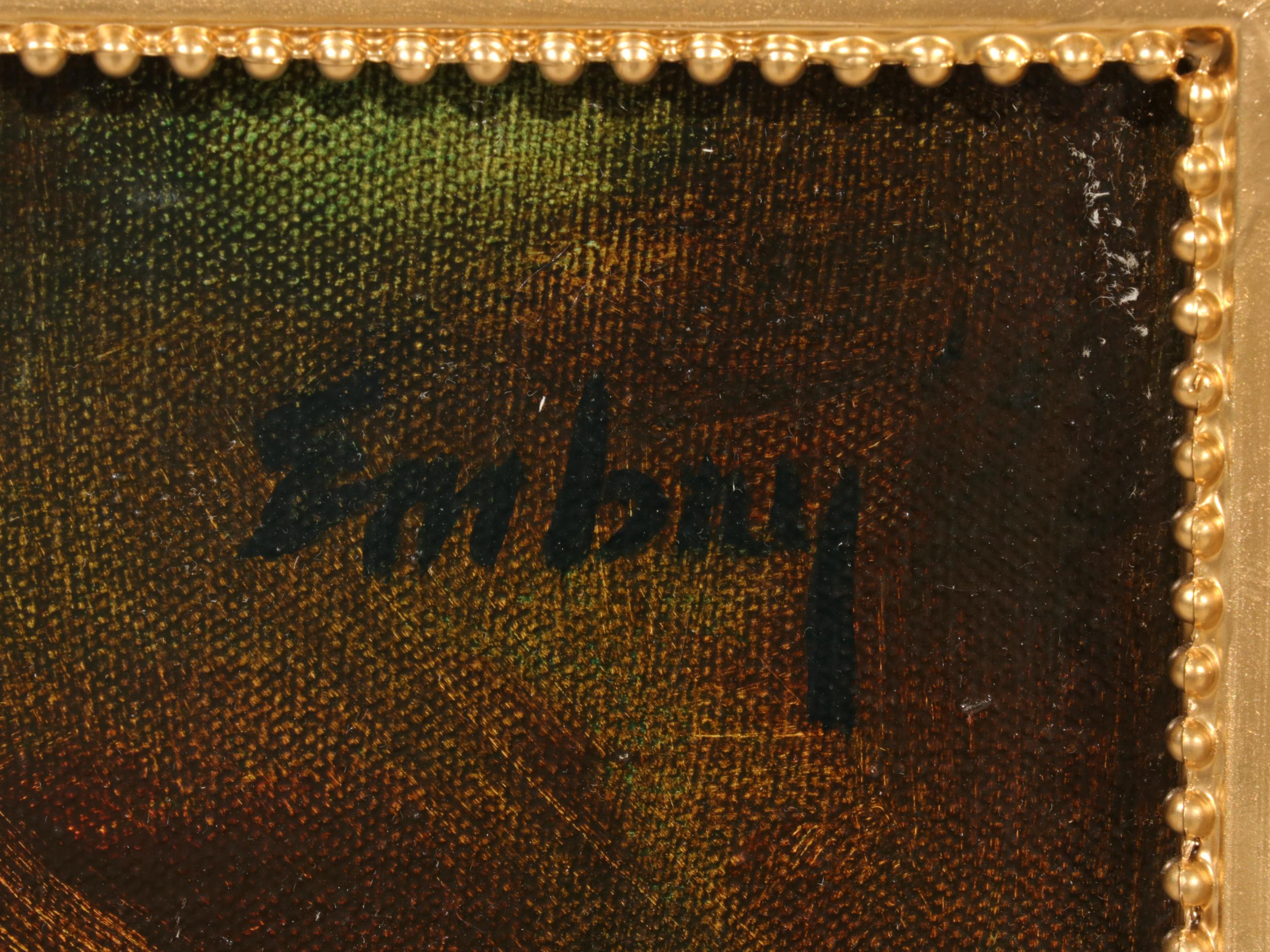 Evelyn Embry Portrait Oil Painting Of Georgia O'Keeffe, 1980 | EBTH