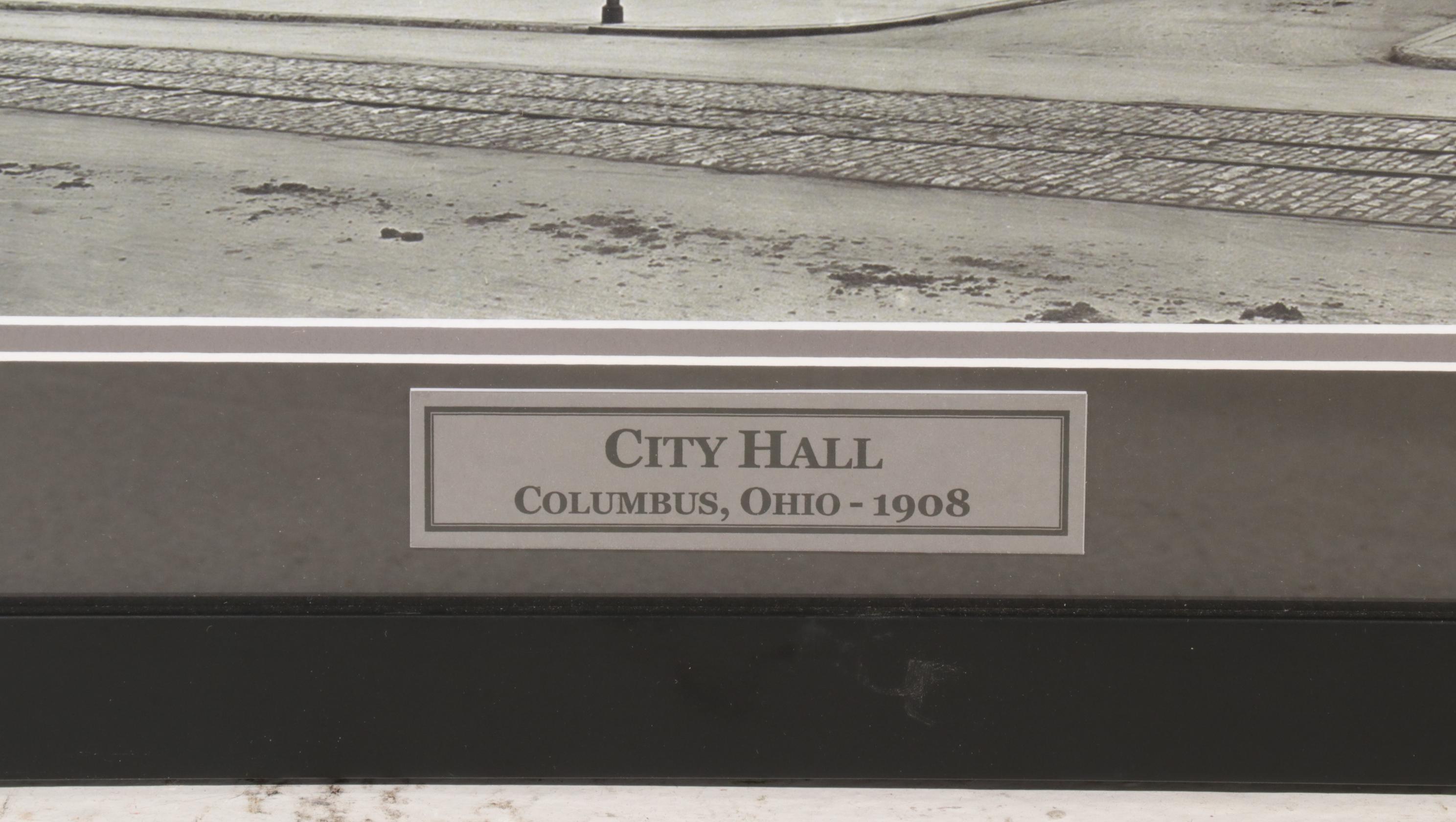 Historical Digital Photograph Of Columbus City Hall | Everything But ...