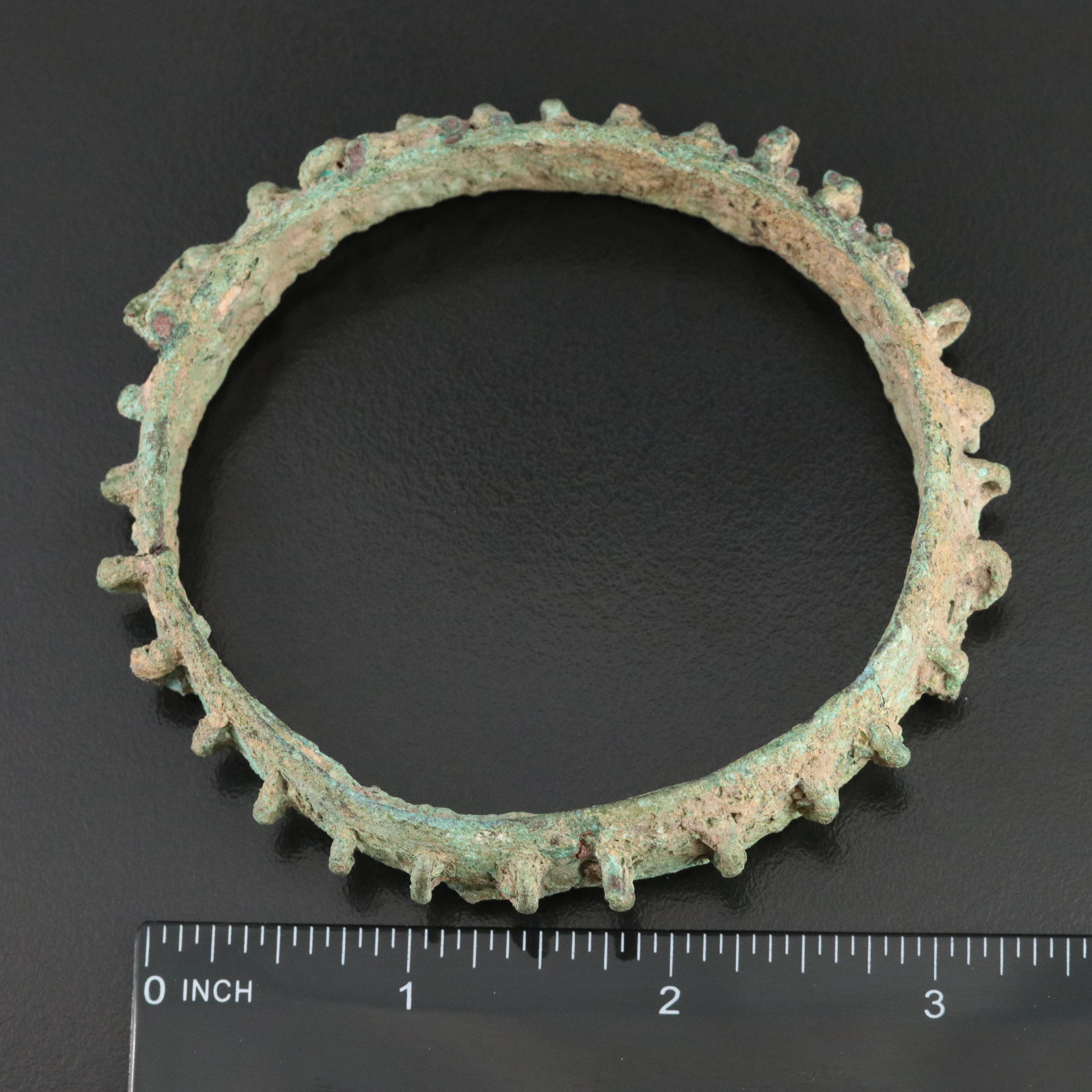 Ancient Thai Bronze Bangle | EBTH