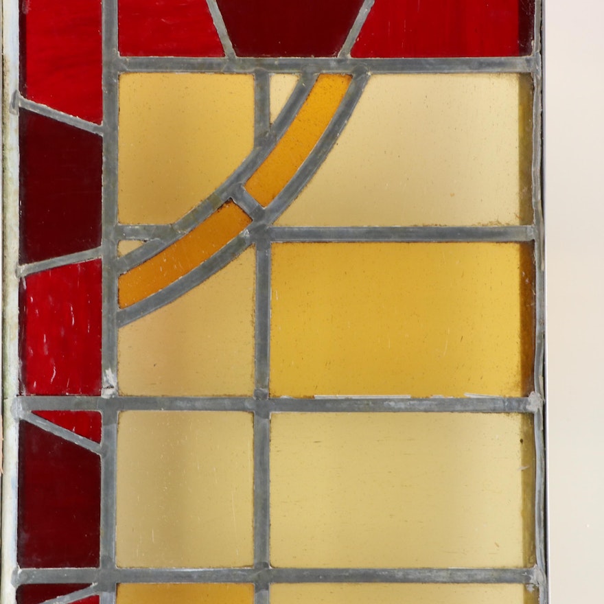 Pair Of Stained Glass Window Panels Everything But The House