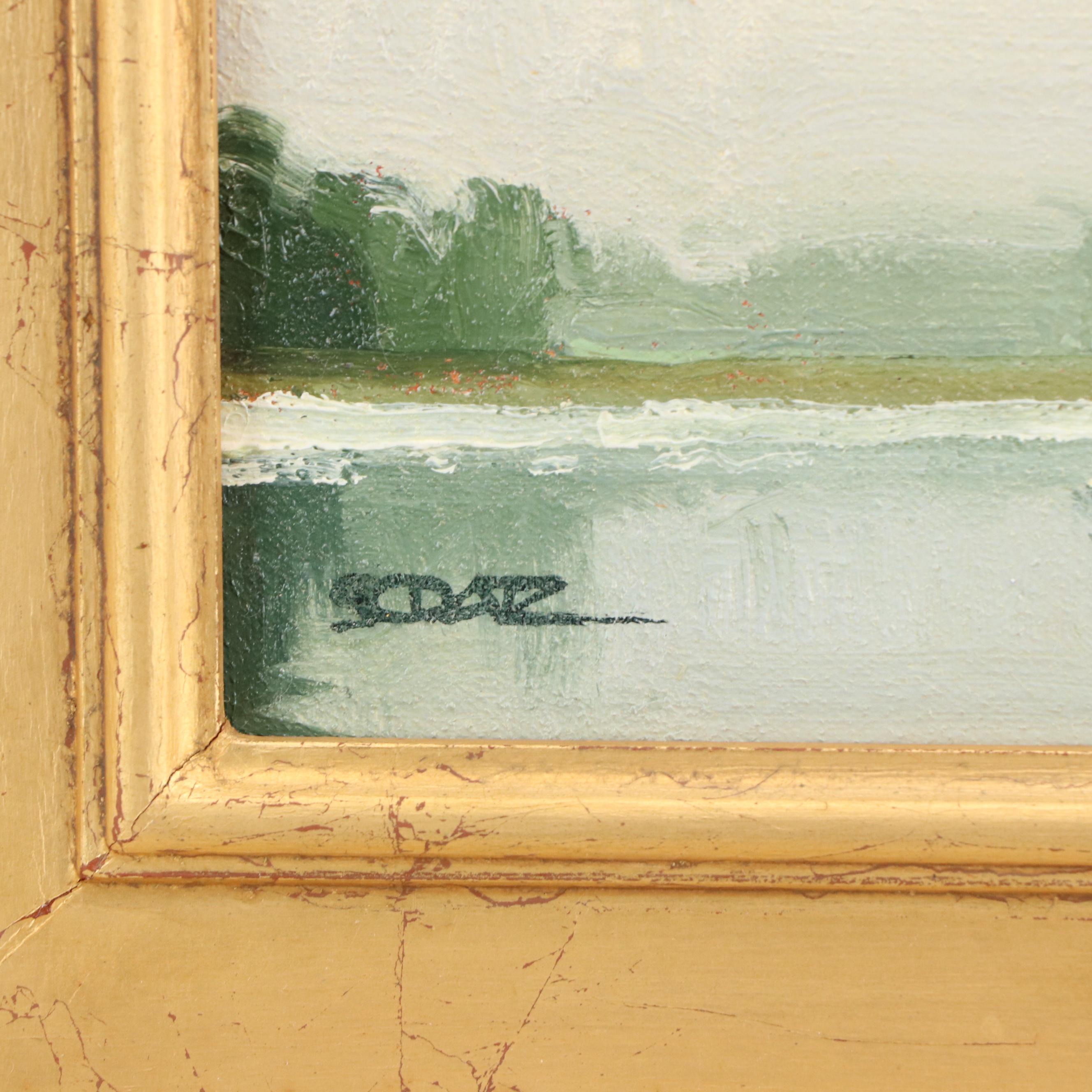 Stephen C. Datz Oil Landscape Painting "Mist," 2000 | EBTH