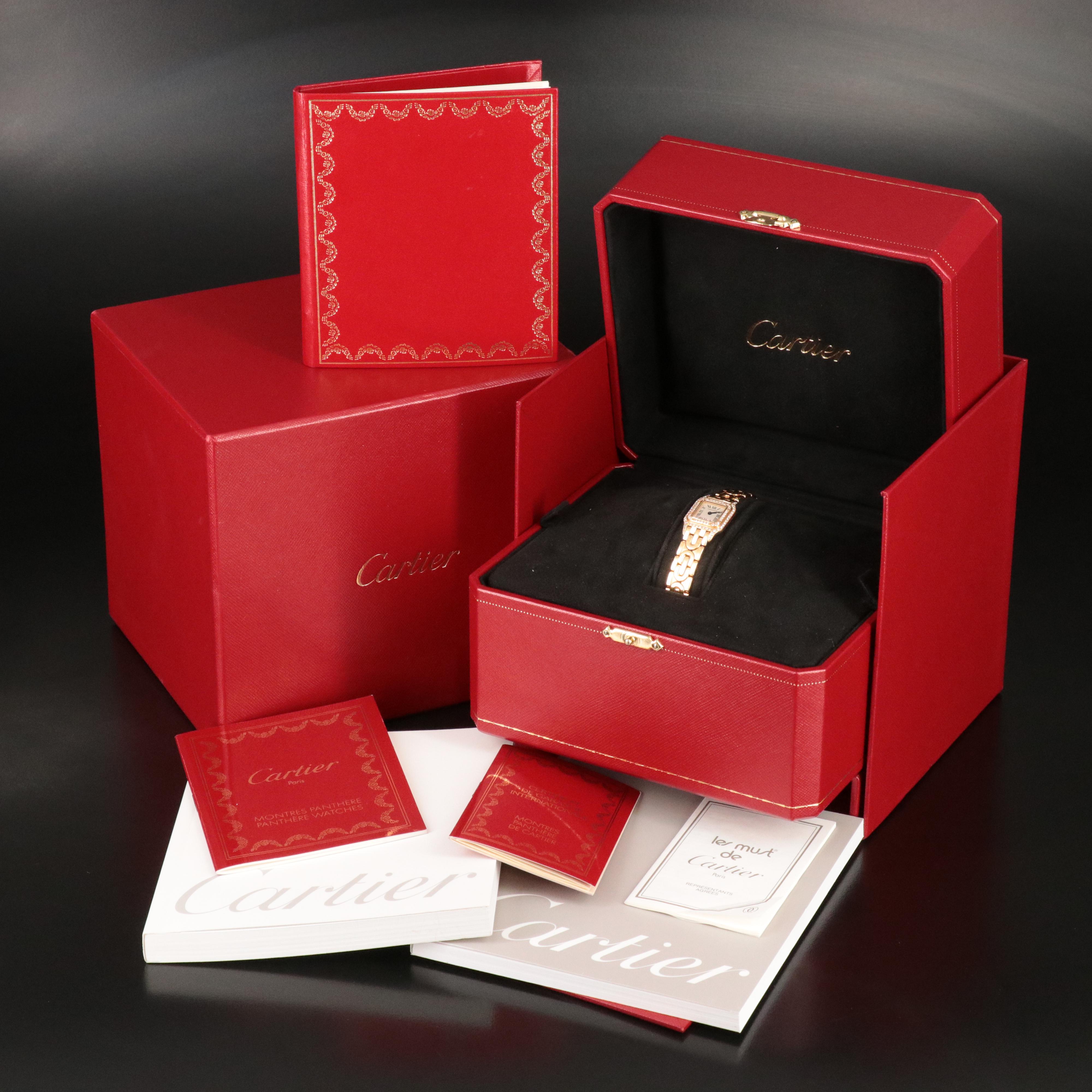 Cartier Mini Panthère Factory Diamond Watch | Everything But The House