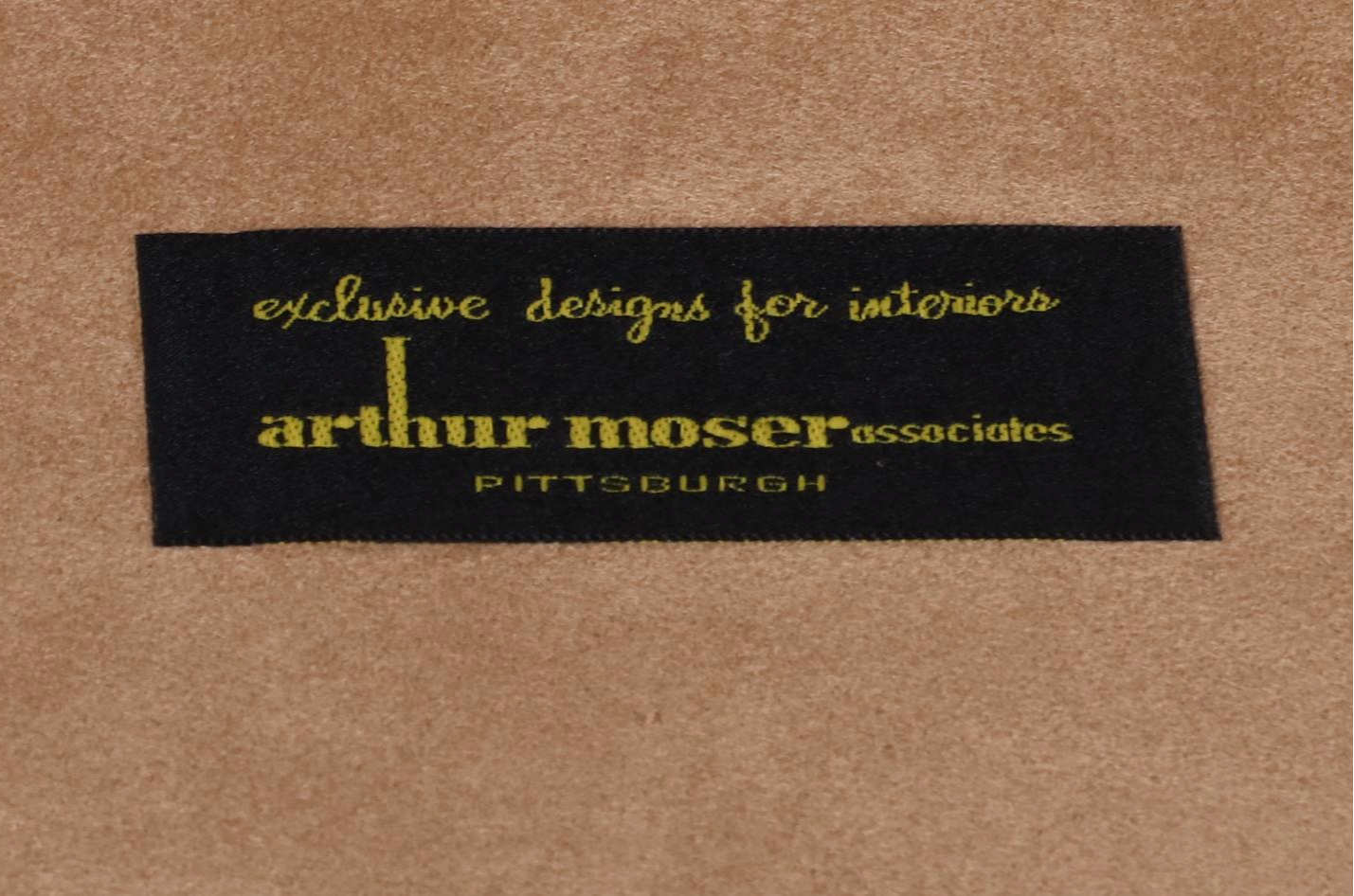 Arthur Moser Empire Style Tub Chair and Ottoman | EBTH