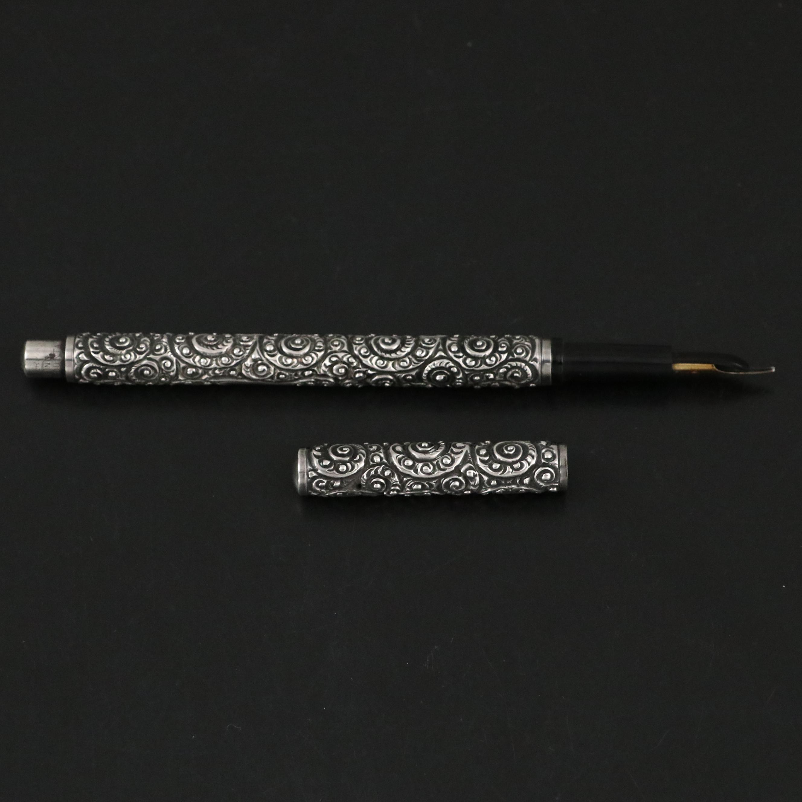Waterman's Ideal Sterling Silver Fountain Pen, Early 20th Century | EBTH
