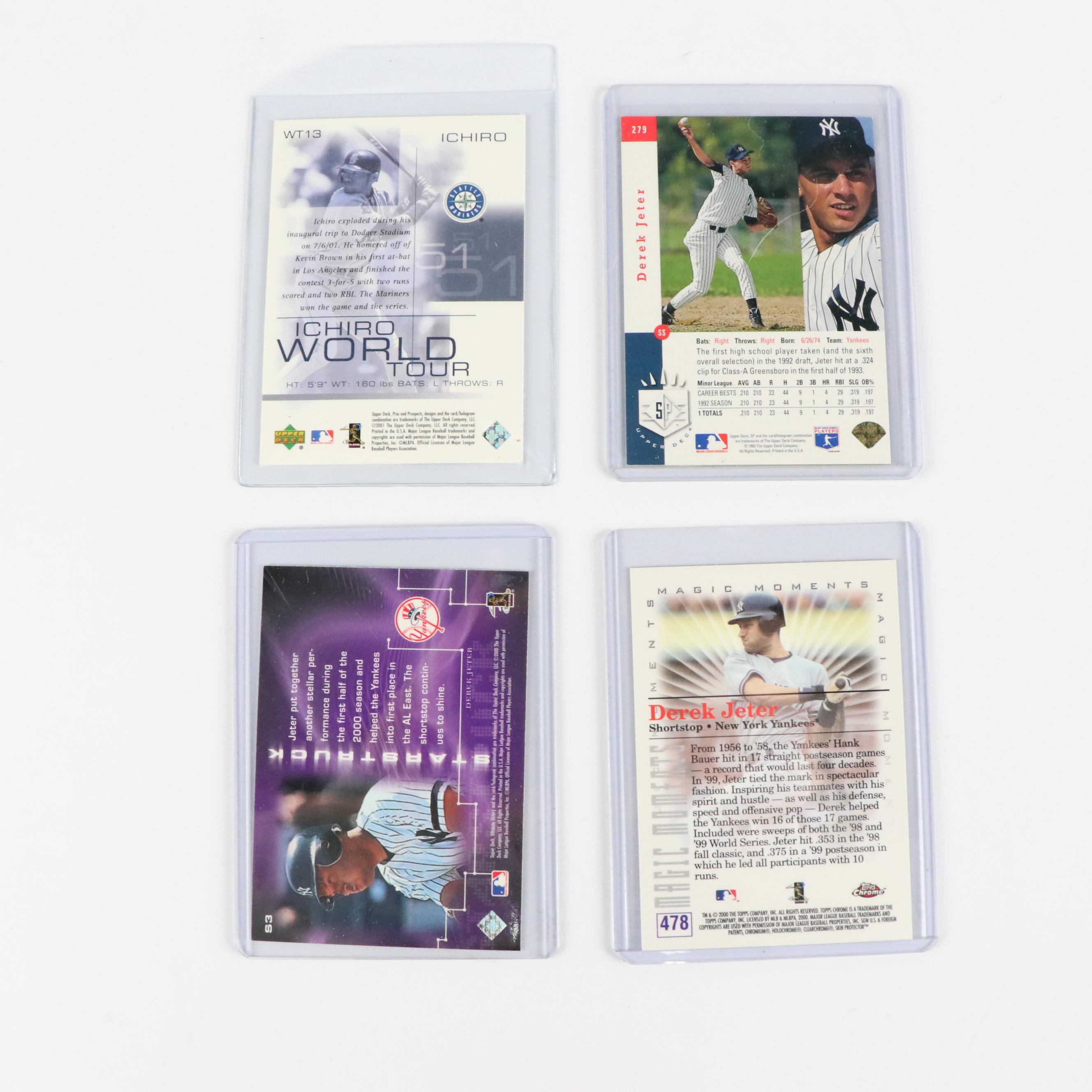 1990s–2000s Derek Jeter, Ken Griffey, Jr., Ichiro and Yao Ming Trading ...