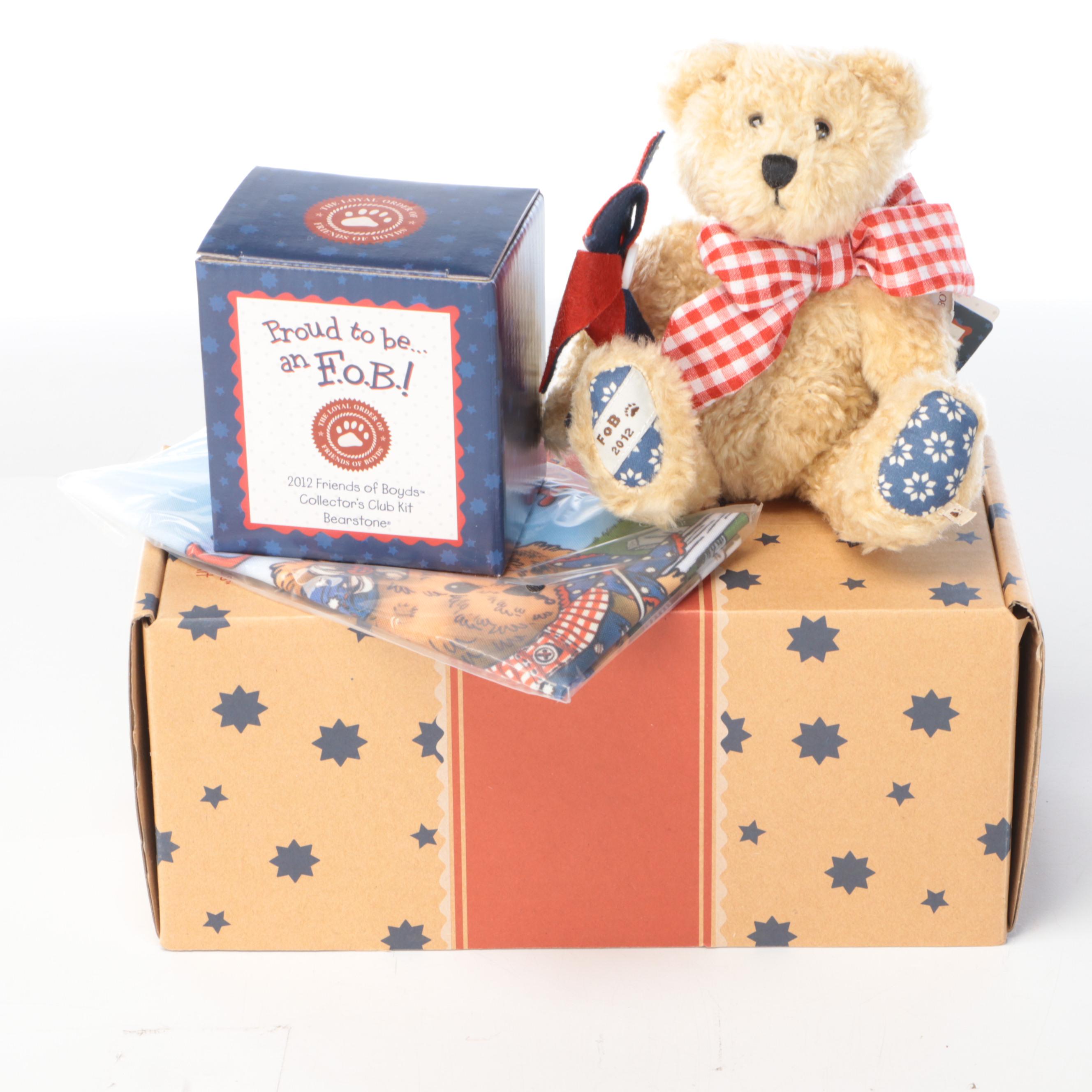 Two Large Boyds Bears With Hallmark and Other Stuffed Bears and Figures ...