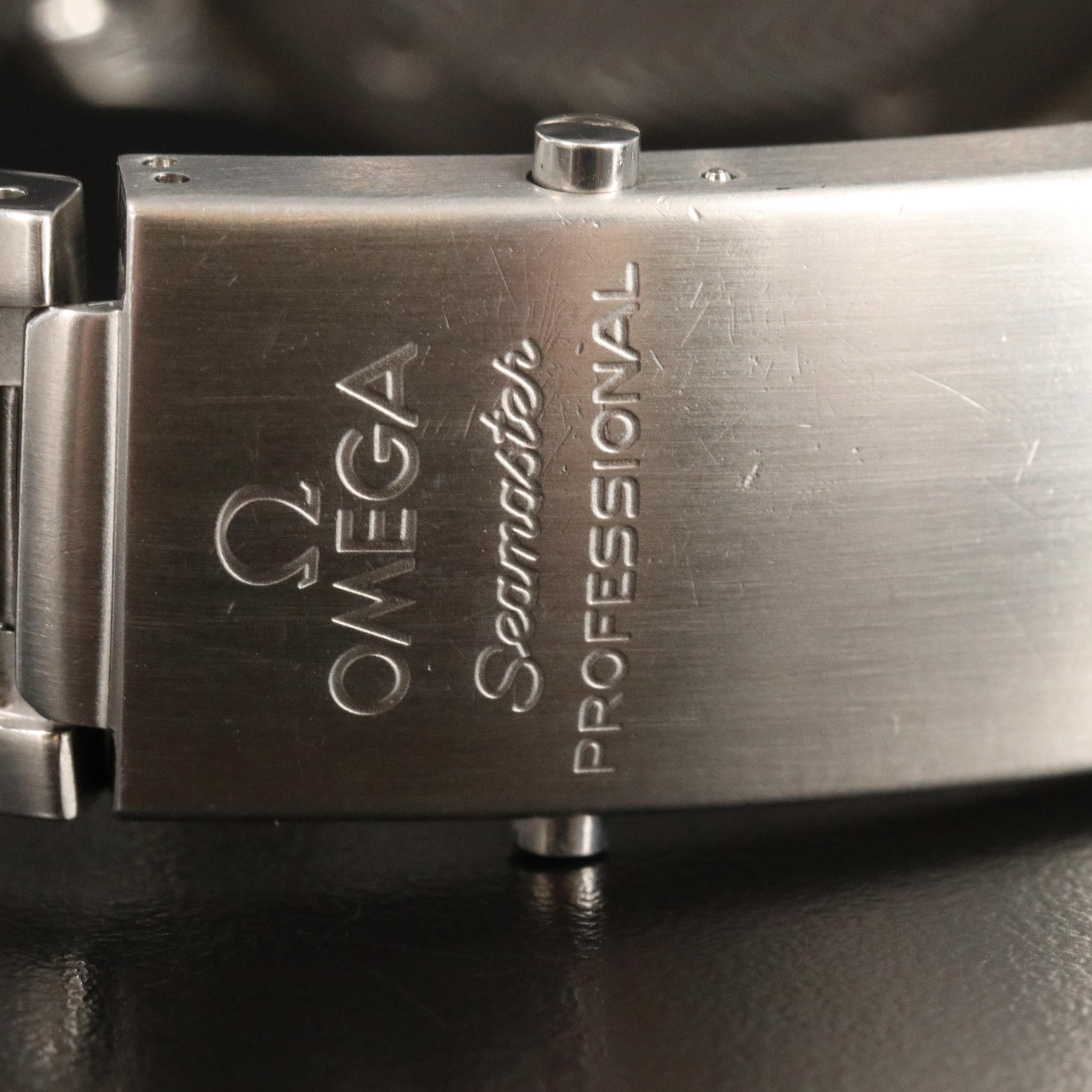 Omega Seamaster Professional 41mm Black Steel Automatic Watch | EBTH