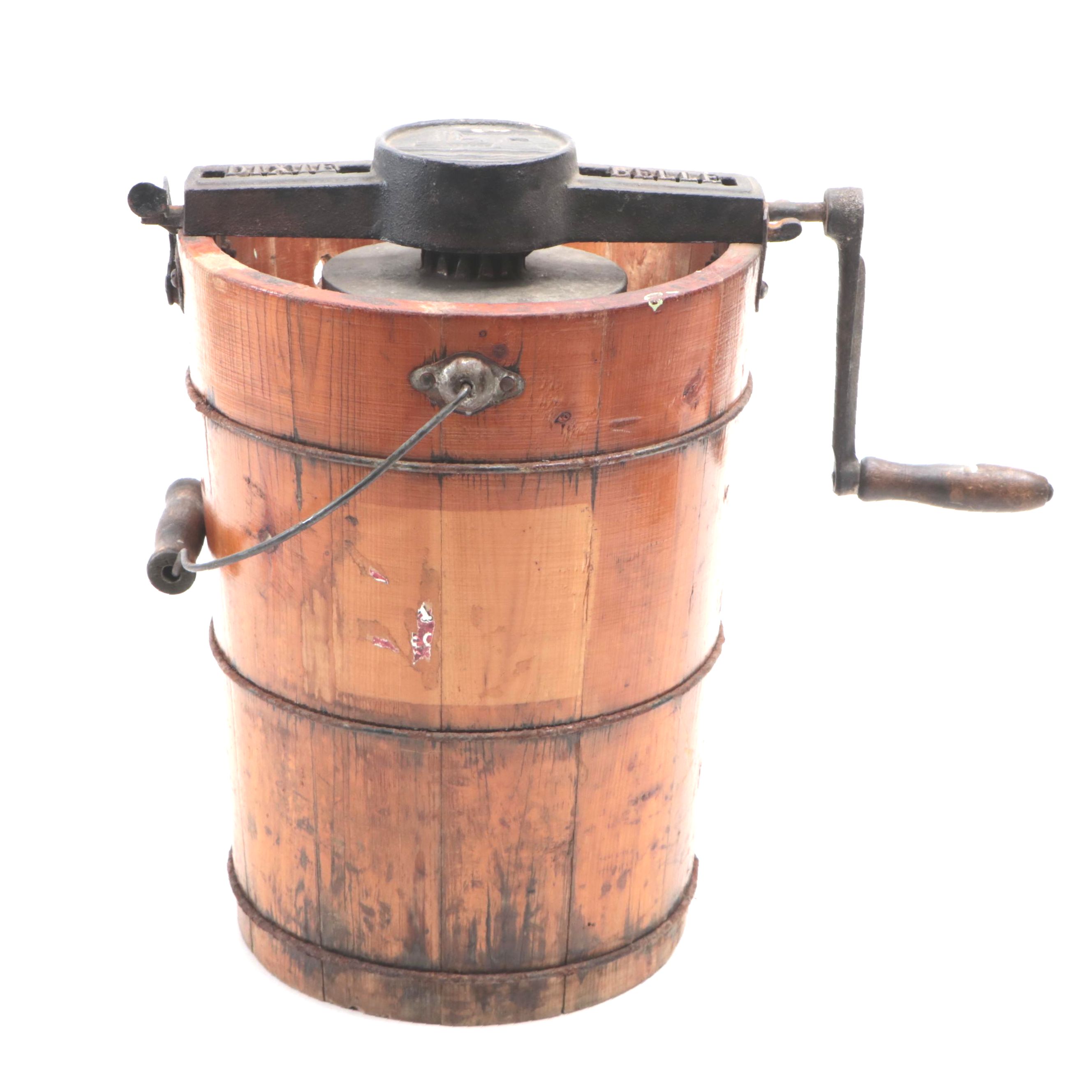 Richmond Cedar Works Dixie Belle Wooden Ice Cream Maker | EBTH
