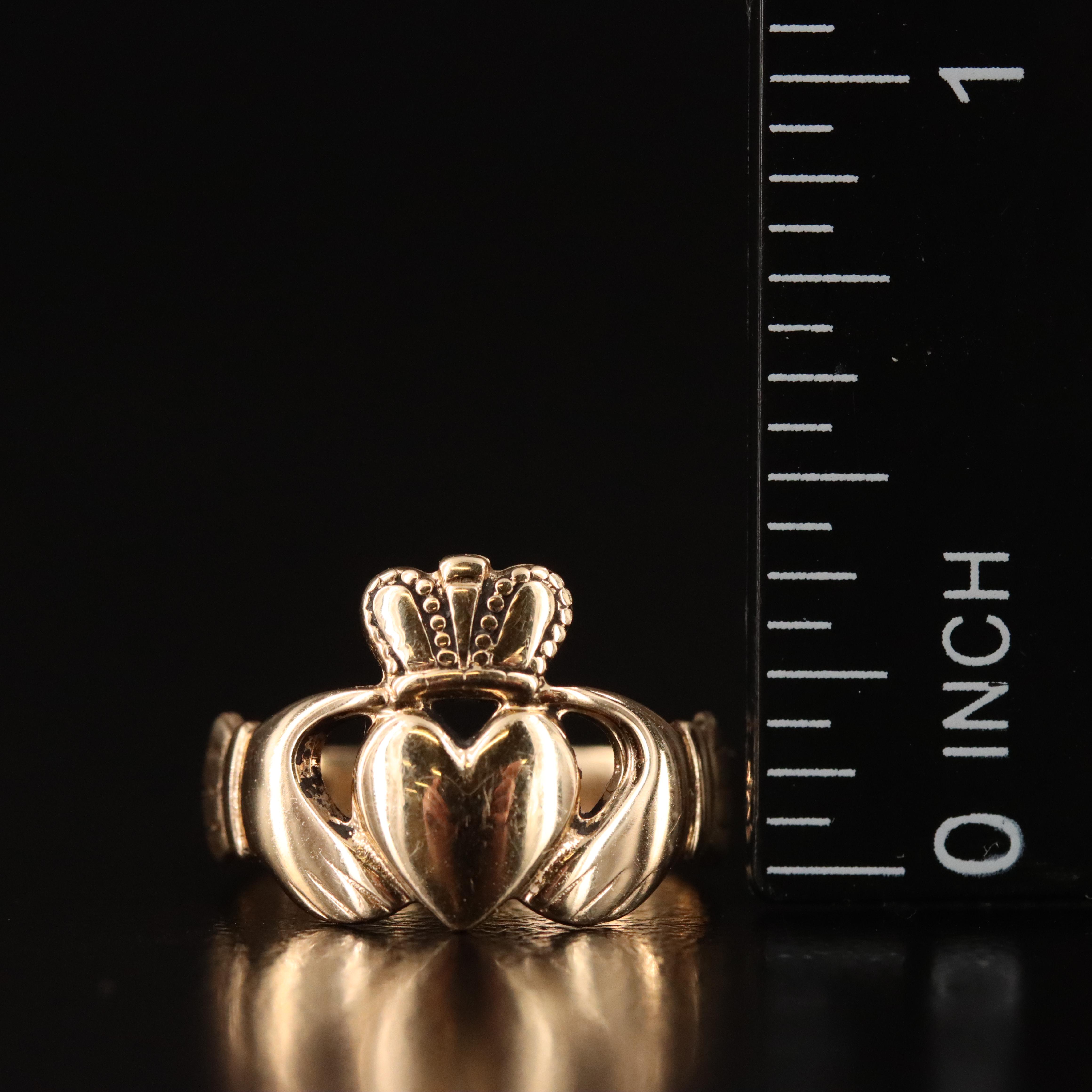 14K Claddagh Ring | EBTH