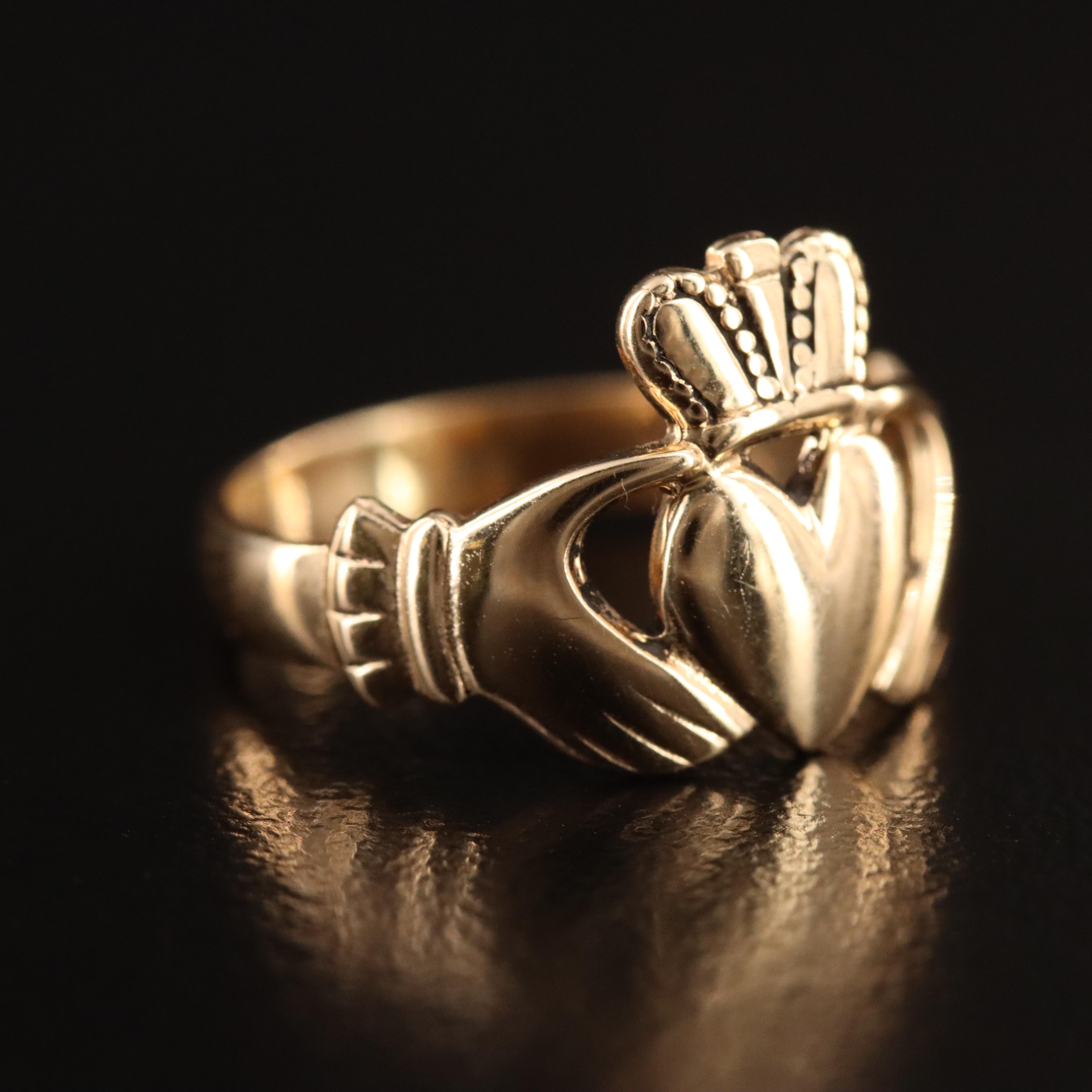 14K Claddagh Ring | EBTH