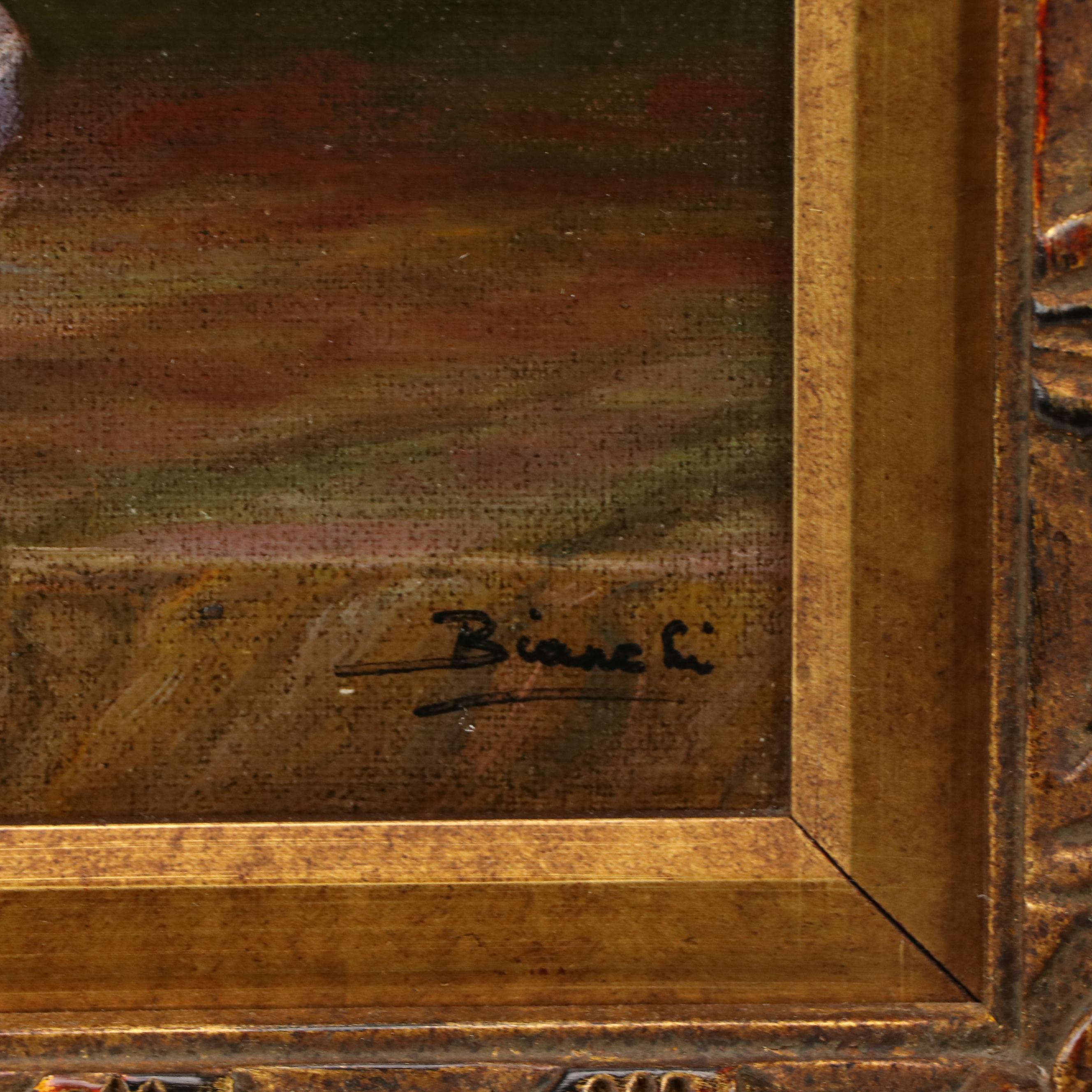 Bianchi Still Life Oil Painting of Compote of Fruit | Everything But ...