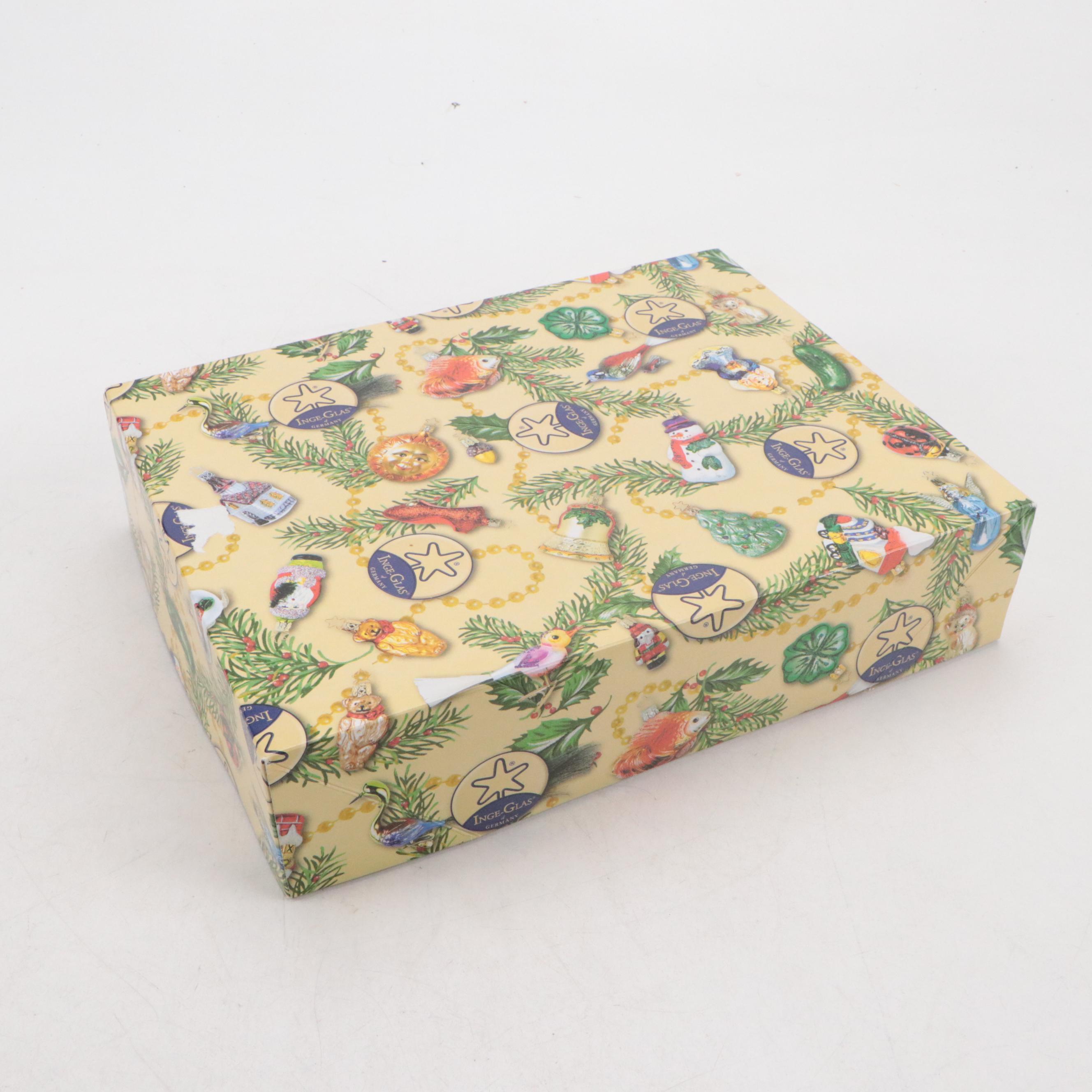 Inge German Bible Story Series Glass Ornament Set | EBTH