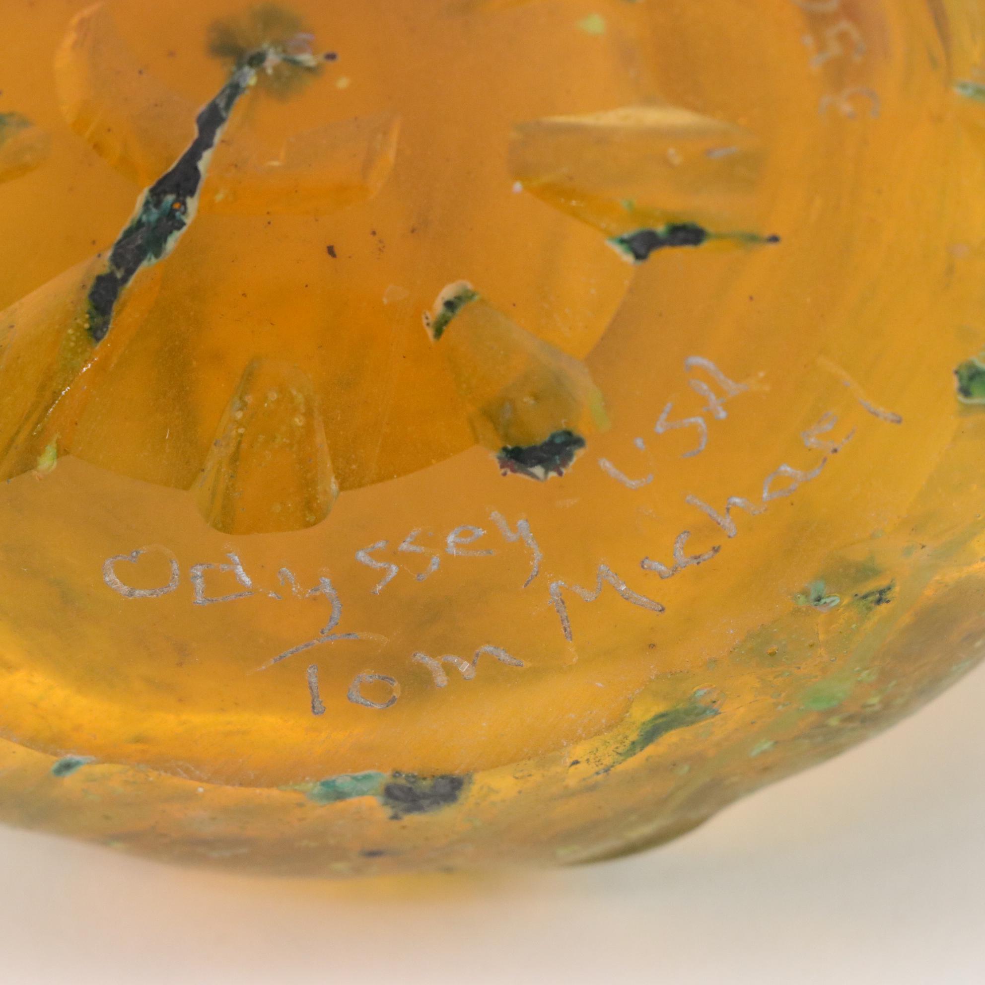 Tom Michael Odyssey Studio Art Glass Vase, 2013 | EBTH