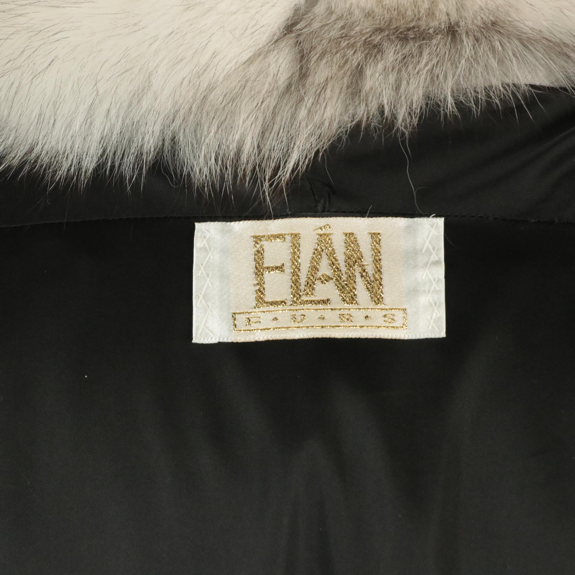 Blue Fox Fur Coat from Elán Furs | EBTH