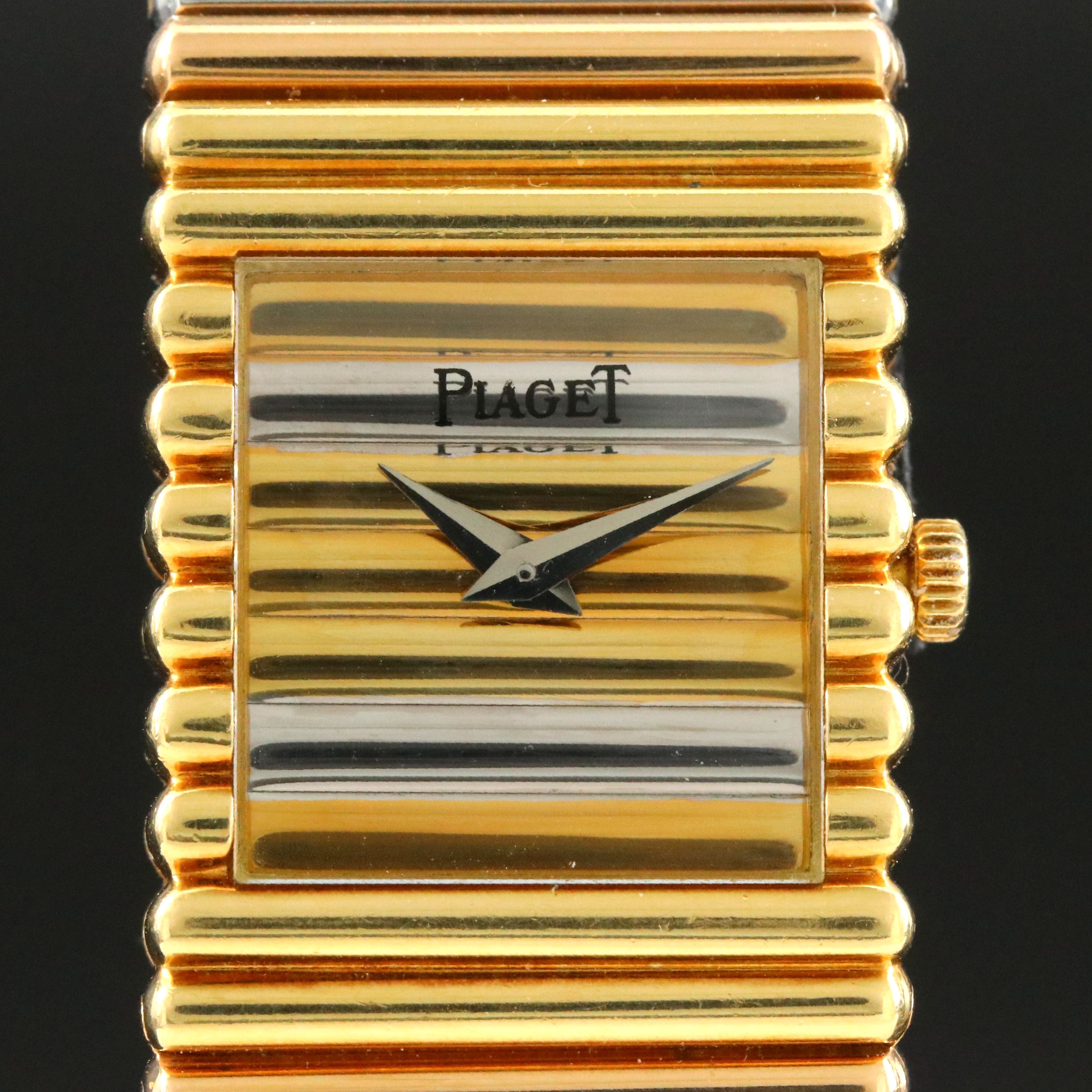 Piaget Polo ref. 8131-C510 18K Gold Quartz Watch | EBTH