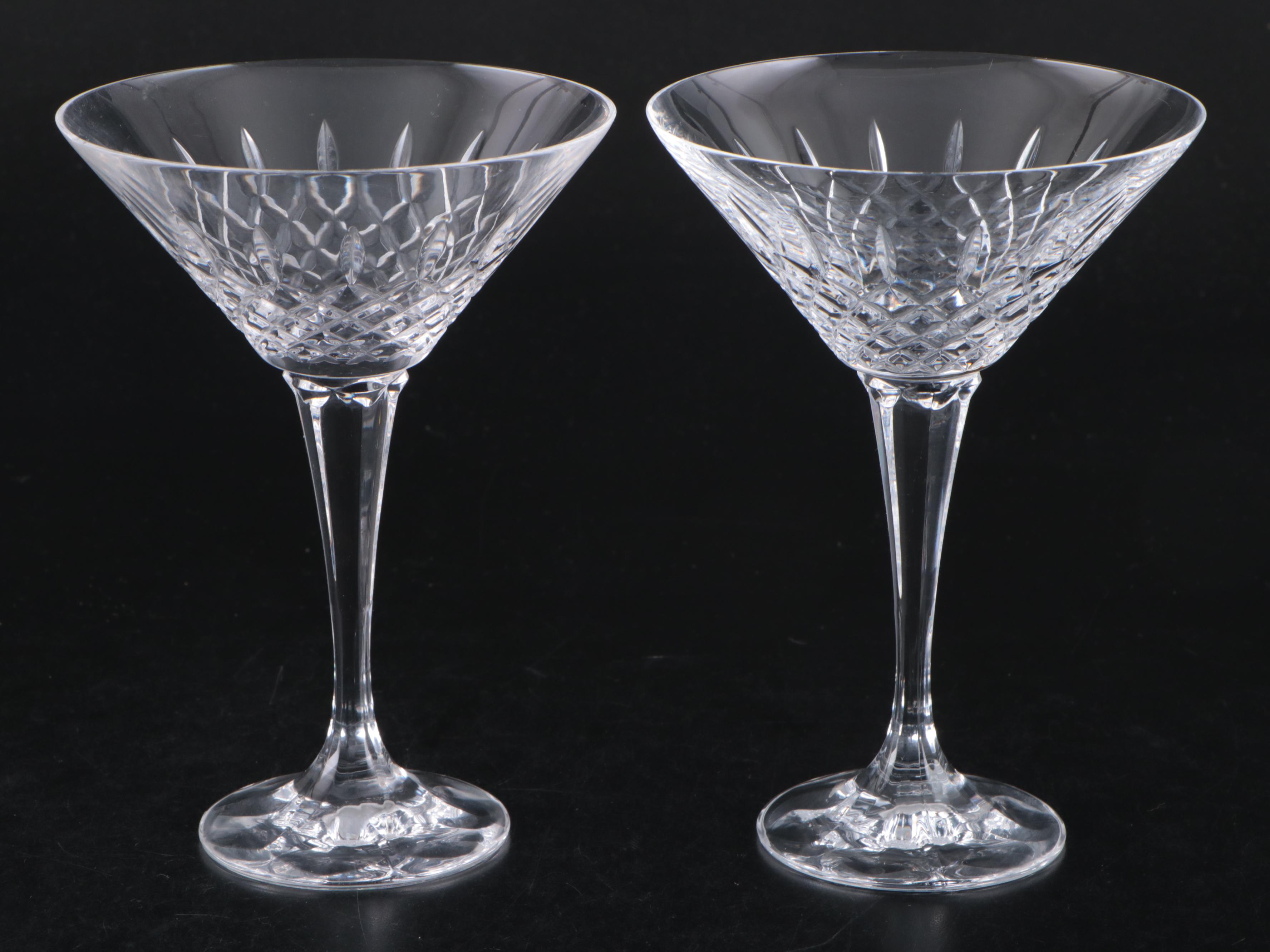 Waterford "Lissadel" Crystal Decanter with Mikasa "Coventry" Crystal ...