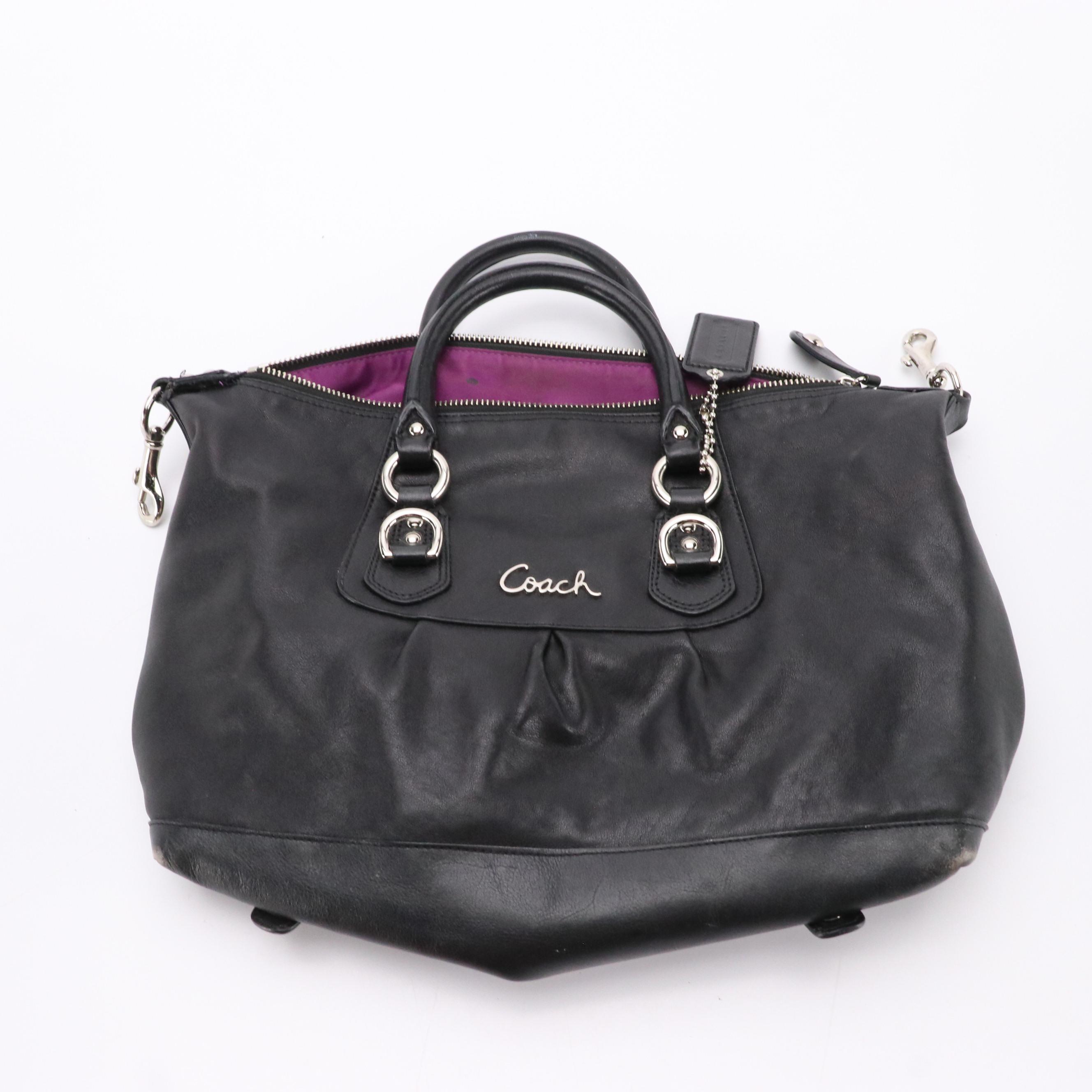 Coach 7757 Tote and 6990 Pouch in Glove-Tanned Cowhide, 1990s, and More ...