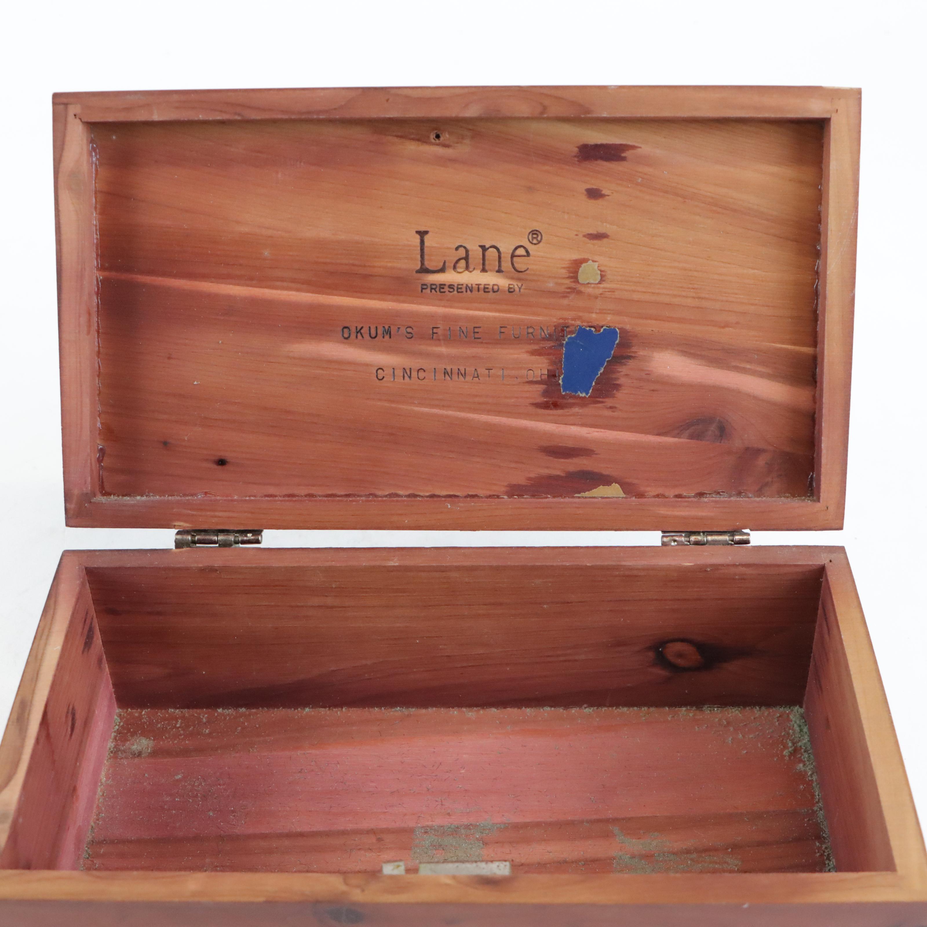 Lane Cedar Box and Other Wood Boxes | Everything But The House