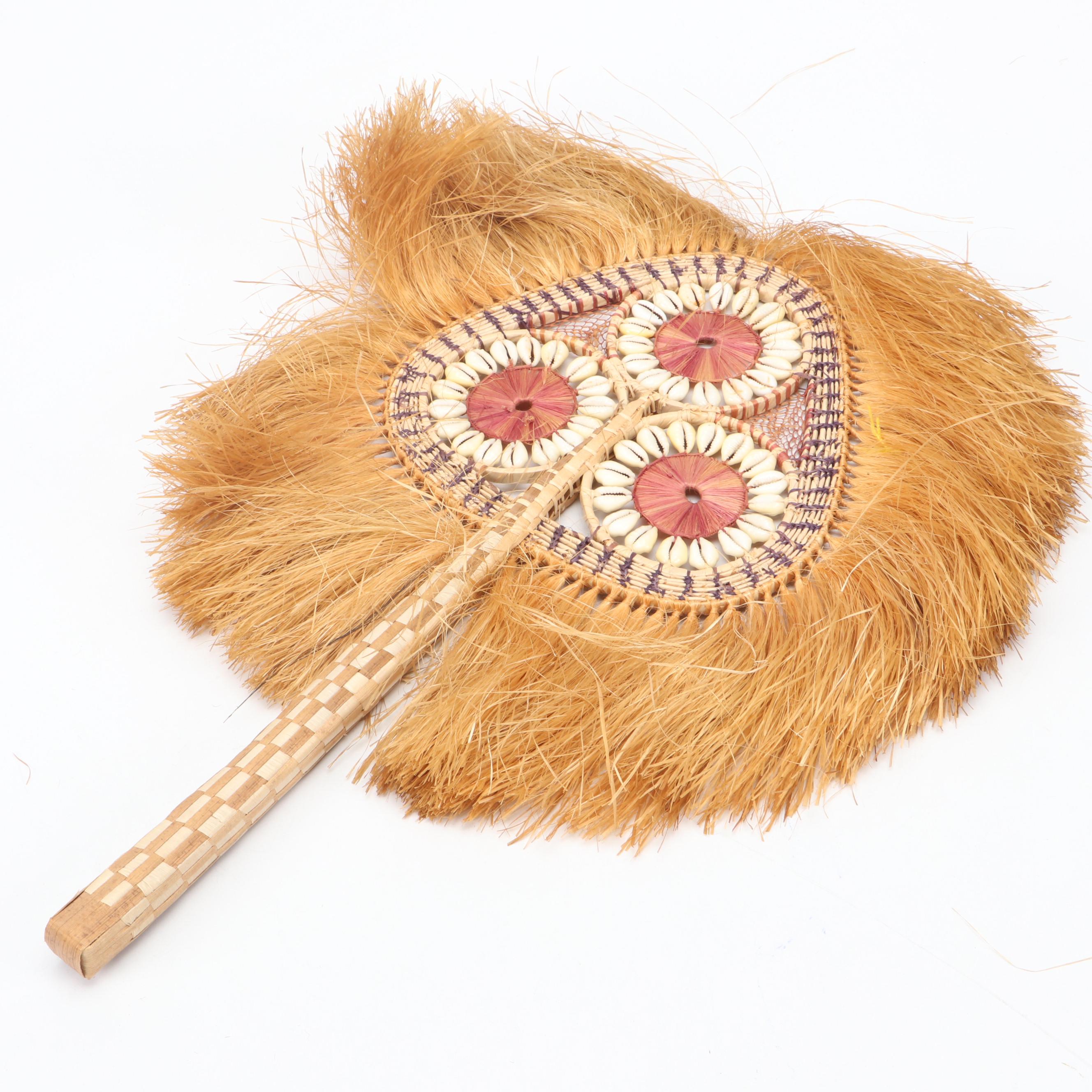 Micronesian and Other Oceania Traditional Fiber, Feather and Shell Hand ...