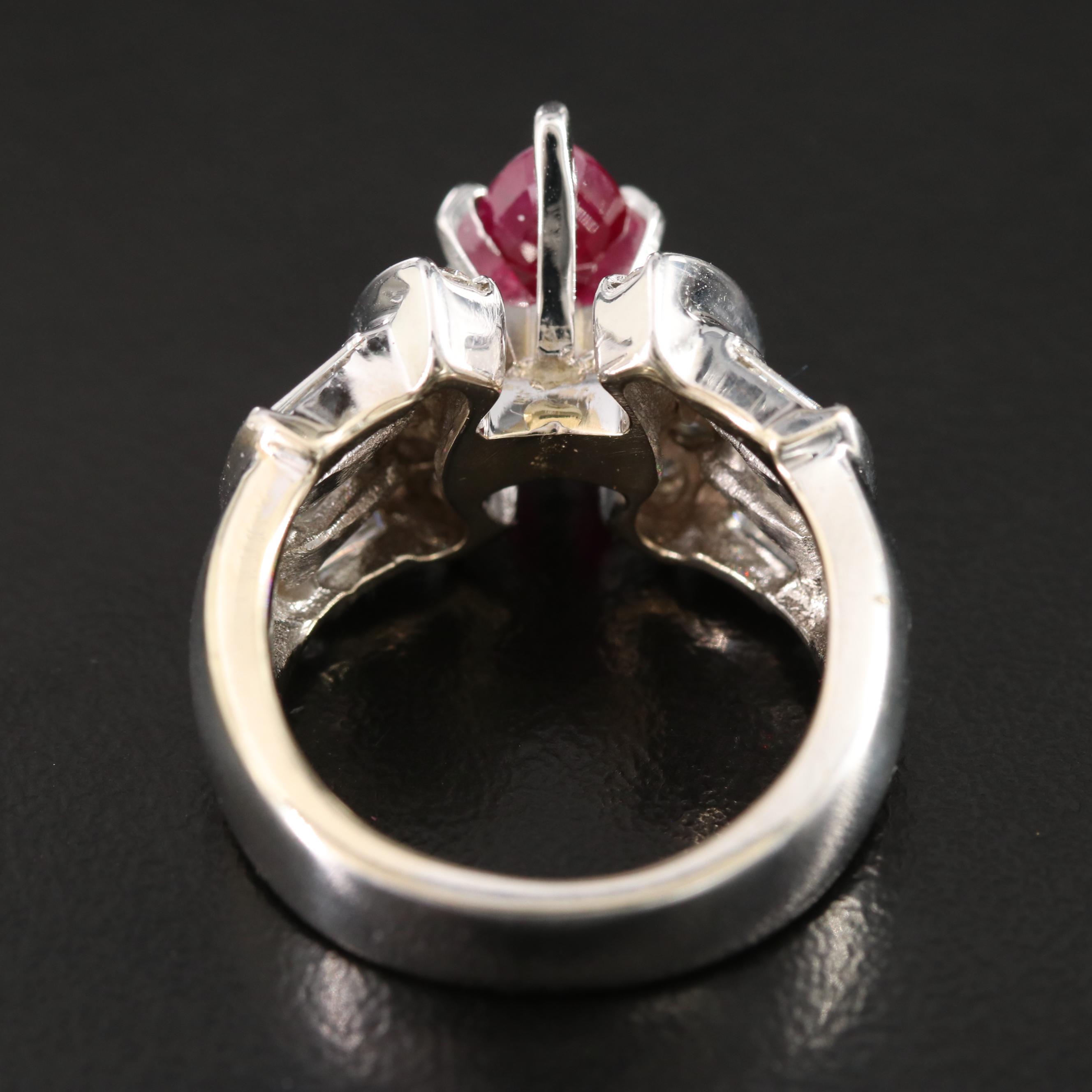 18K Ruby and Diamond Ring | Everything But The House