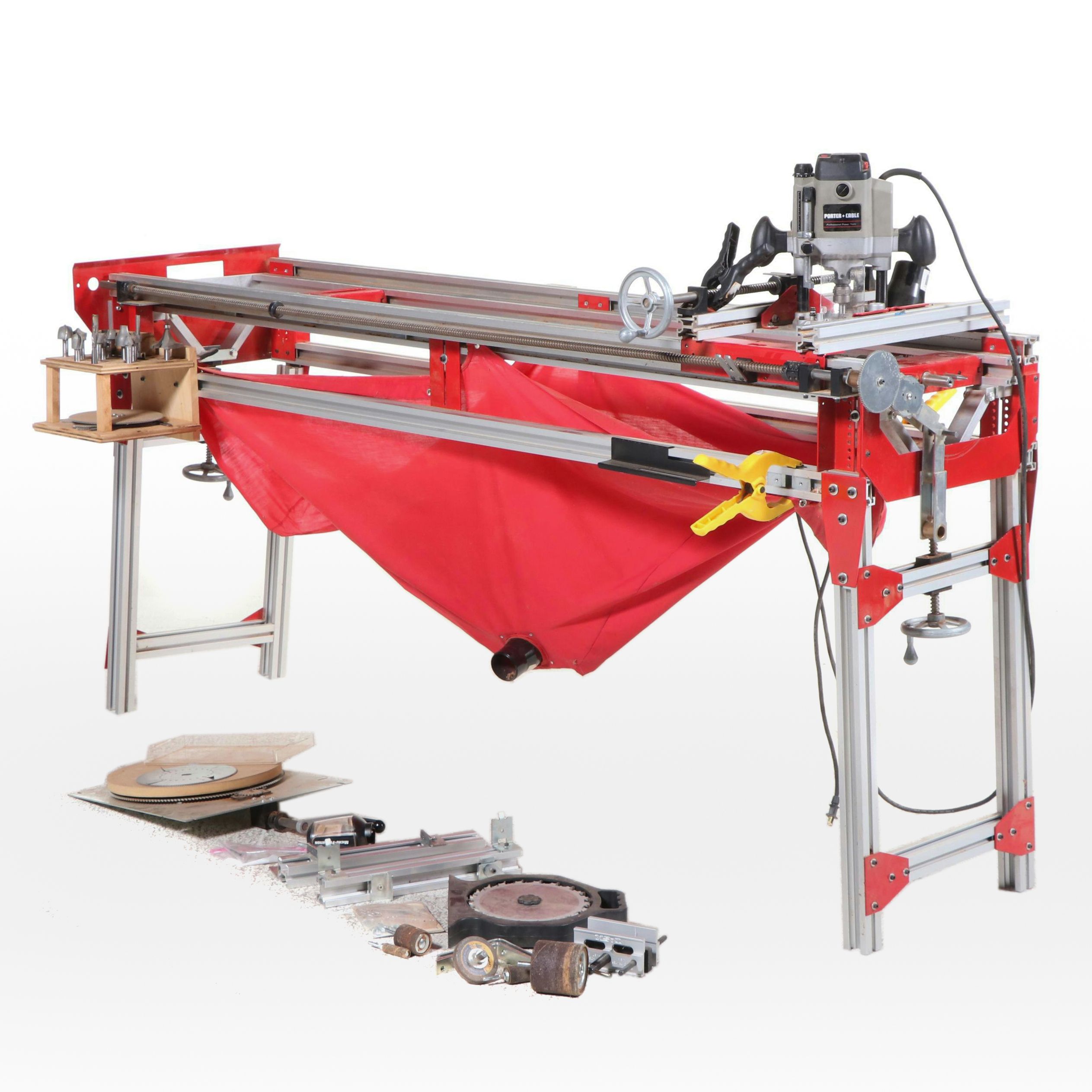 Porter-Cable Routing & Milling with Legacy Woodworking Bench | EBTH