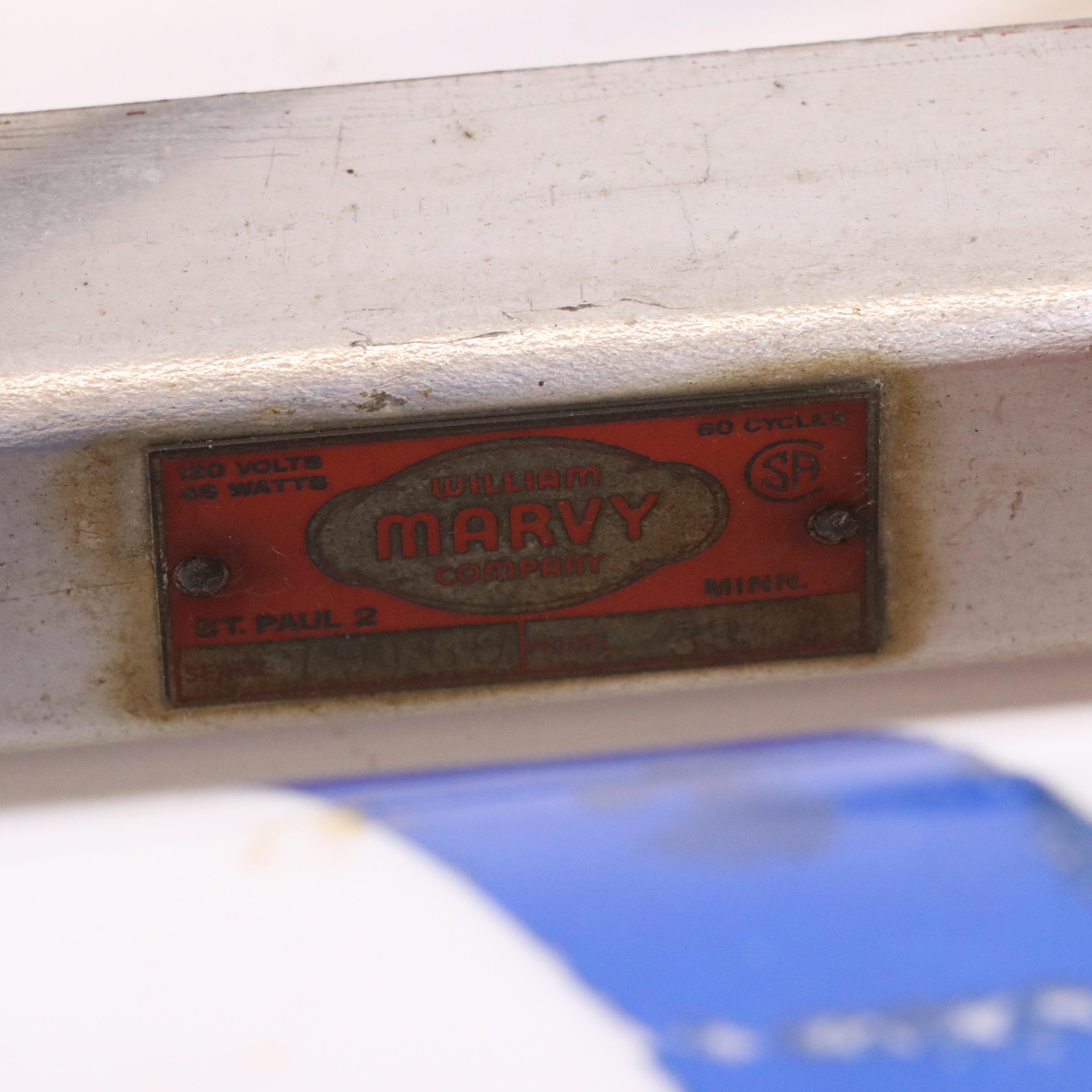 Mid Century Glass and Chrome Barber Pole by William Marvy Company | EBTH