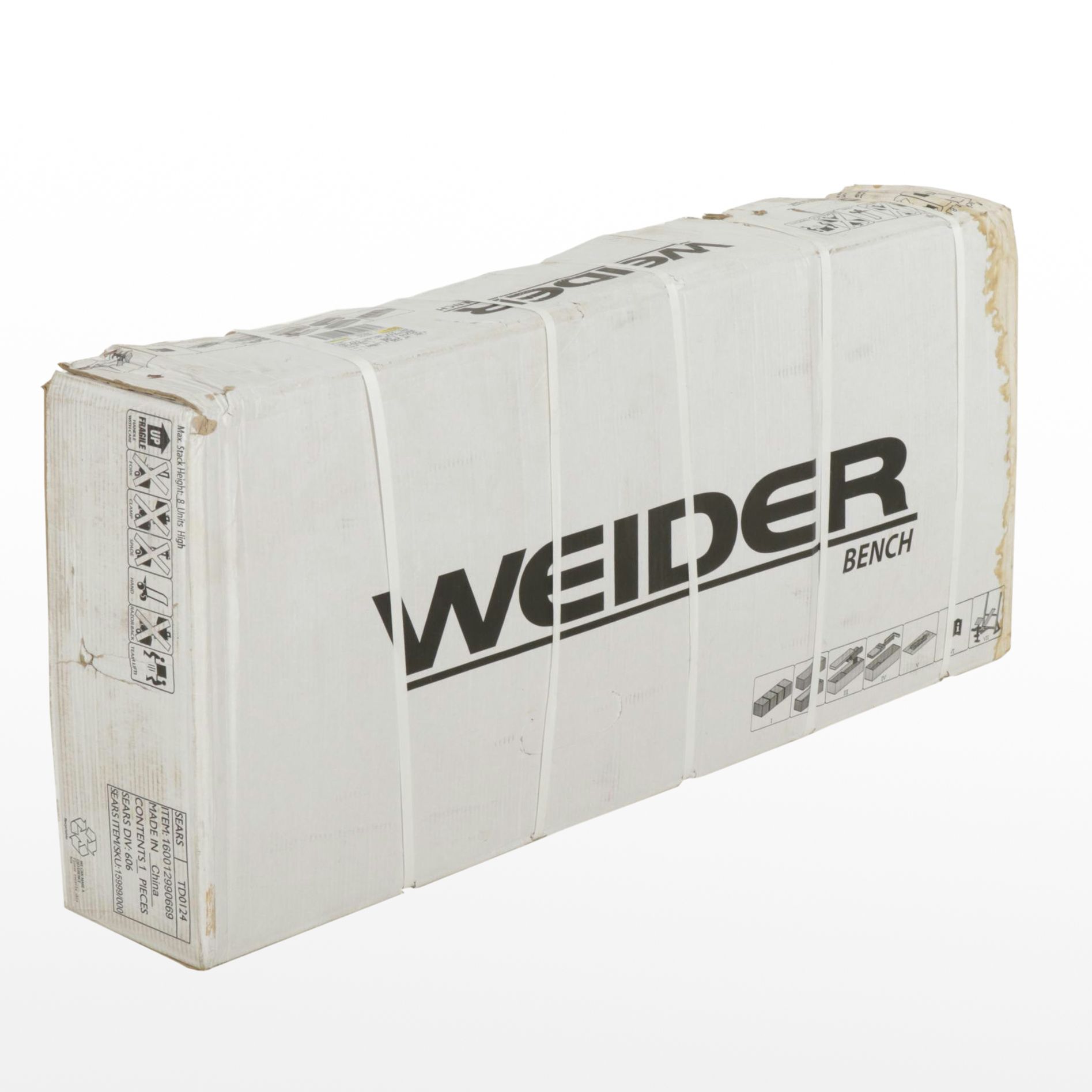 Weider Pro256 Exercise Bench | EBTH