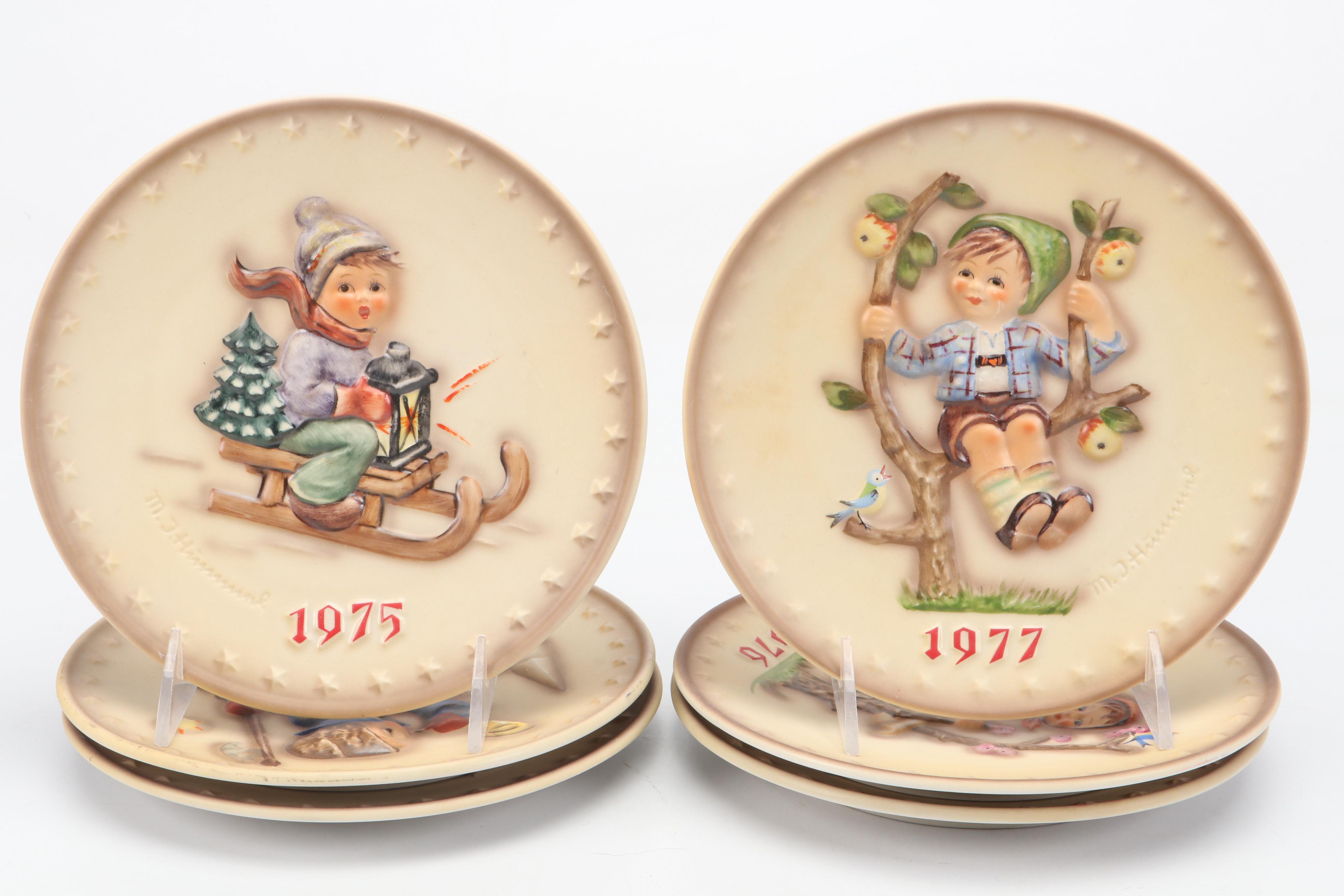 Goebel "Merry Wanderer," "Chimney Sweep," and More Hummel Plates and ...