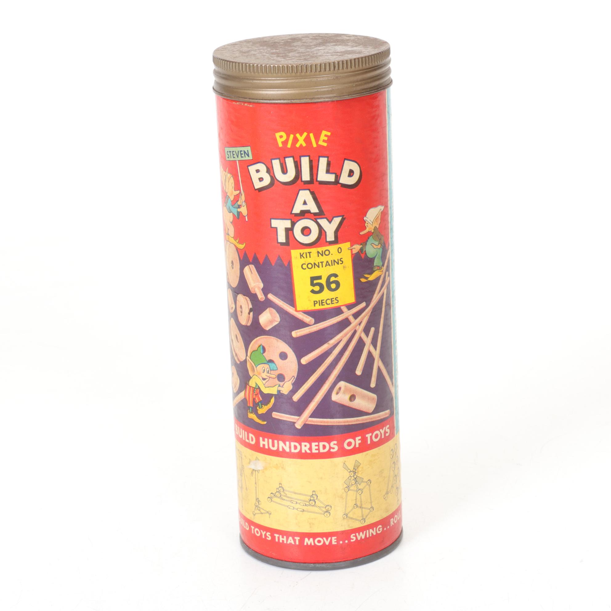 Makit Toy, Pixie "Build A Toy" and Tinkertoy Building Sets | EBTH